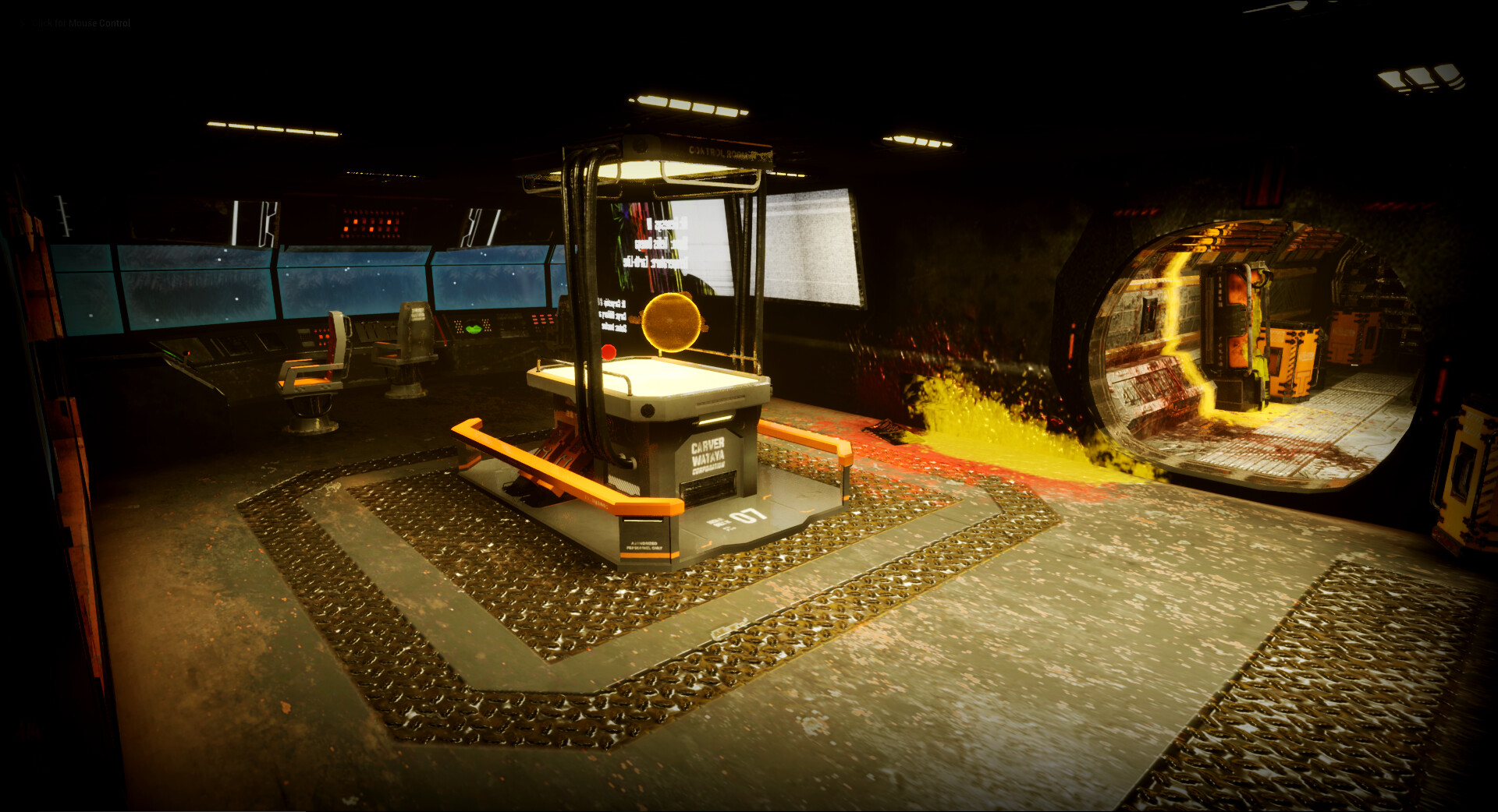 ArtStation - Horror Spaceship