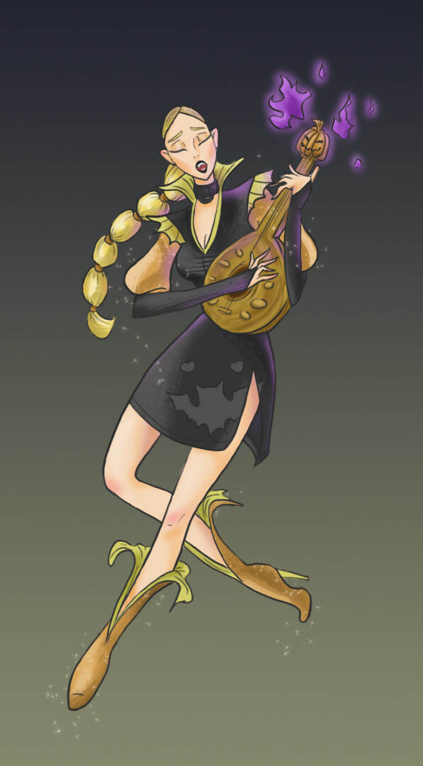 ArtStation - Halloween Bard