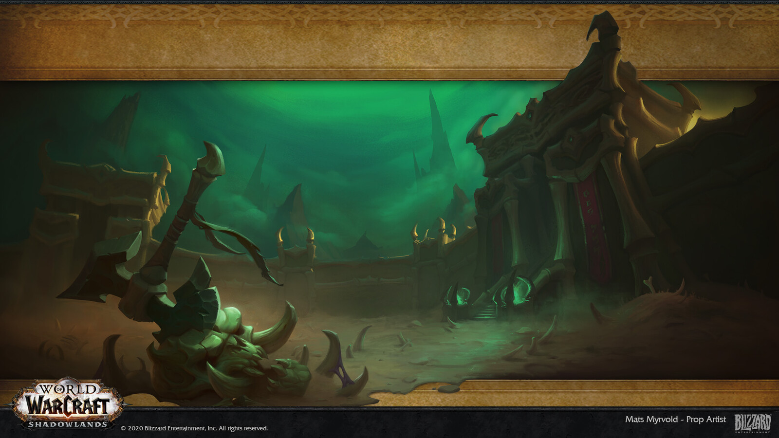 Mats Myrvold - World Of Warcraft - Theater Of Pain Loading Screen