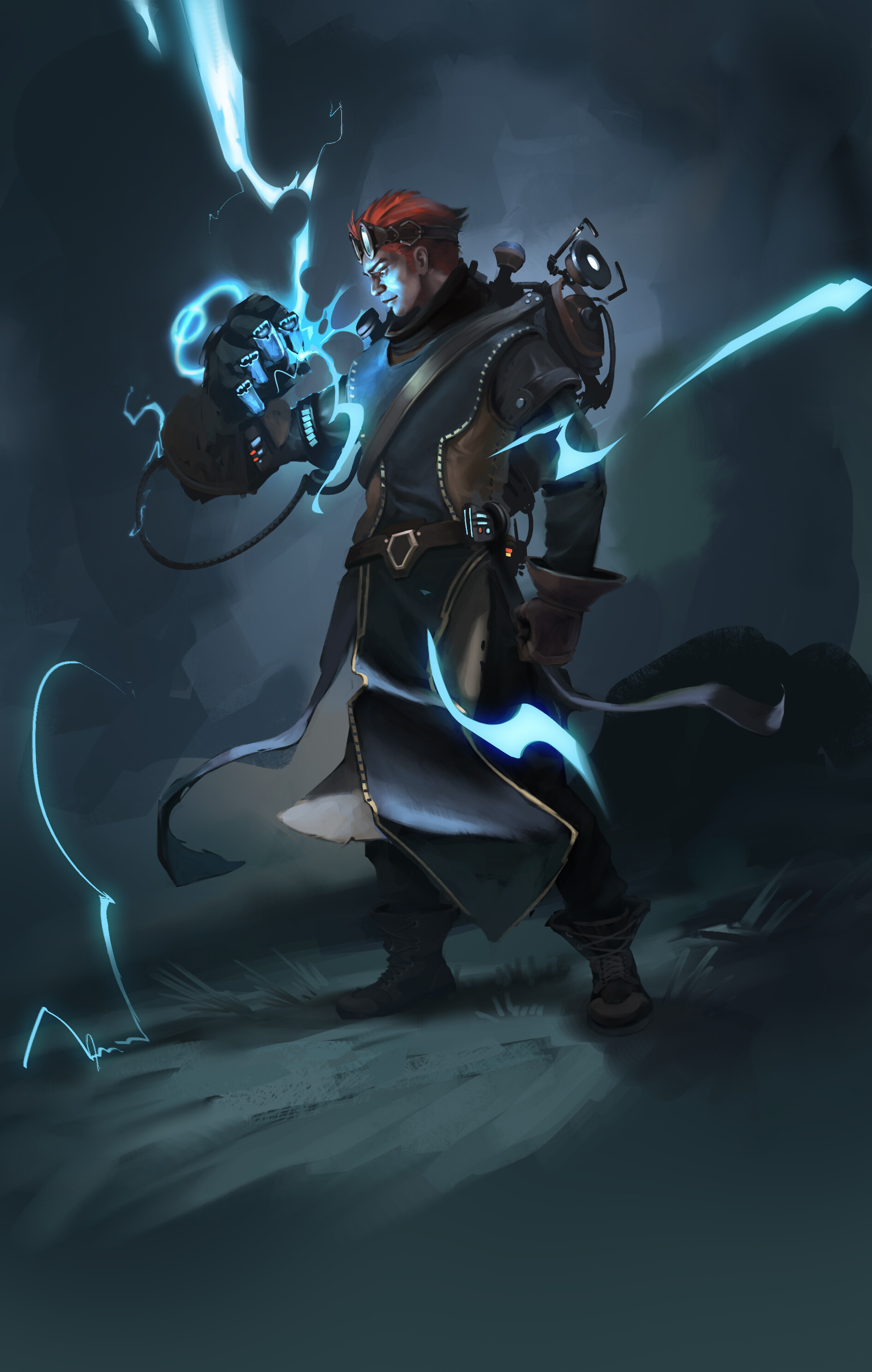 ArtStation - Thunder Glove Mage