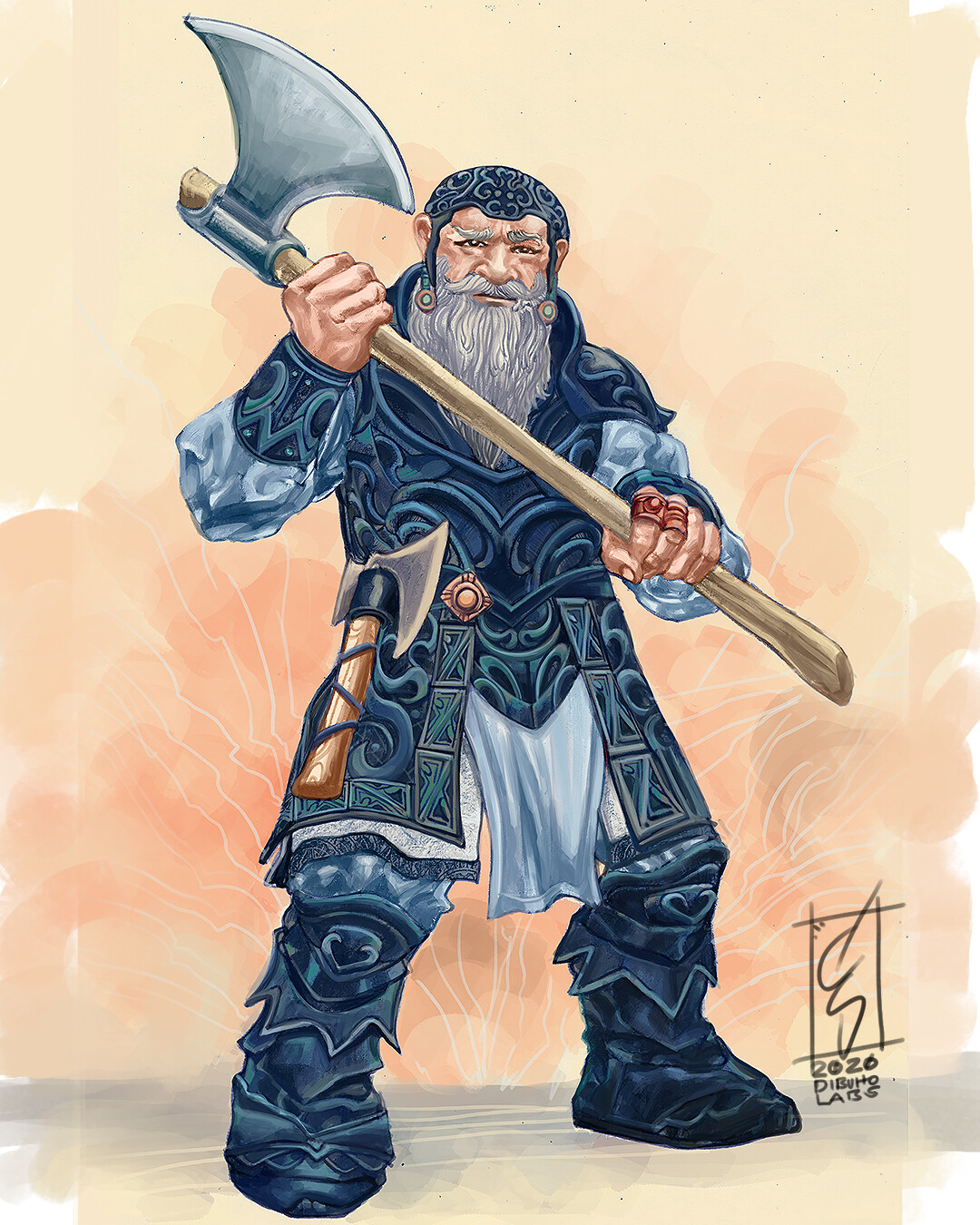 ArtStation - Cleric (dwarf) Class