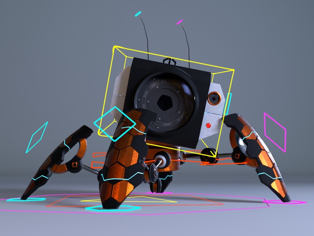 ArtStation - Little Spybot