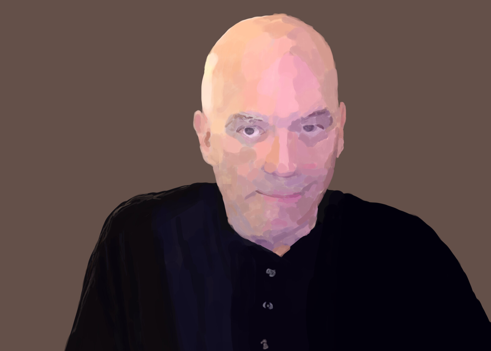 Joe Y. Mora - Life Portrait of My Friend Mike