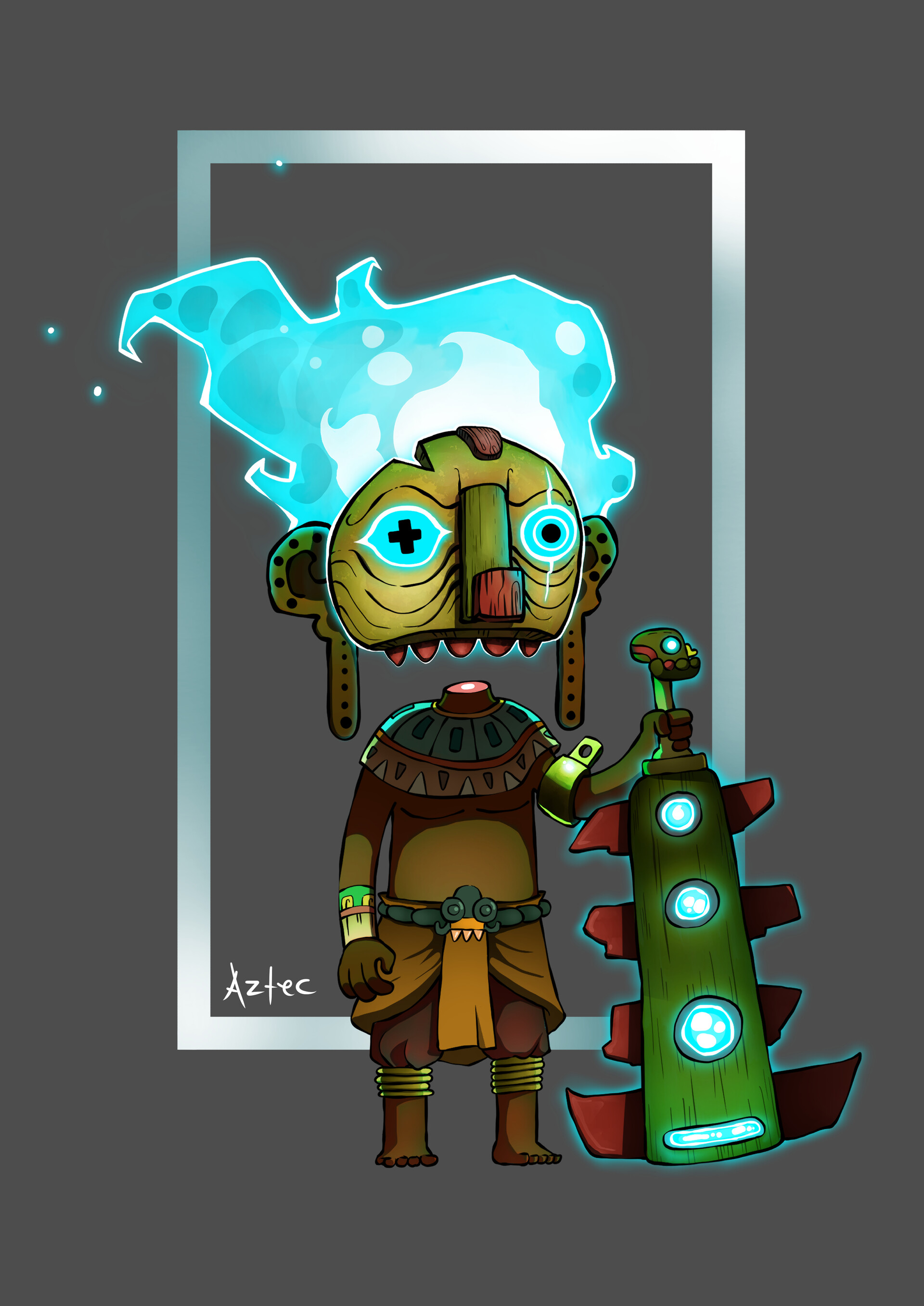 ArtStation - aztec themed