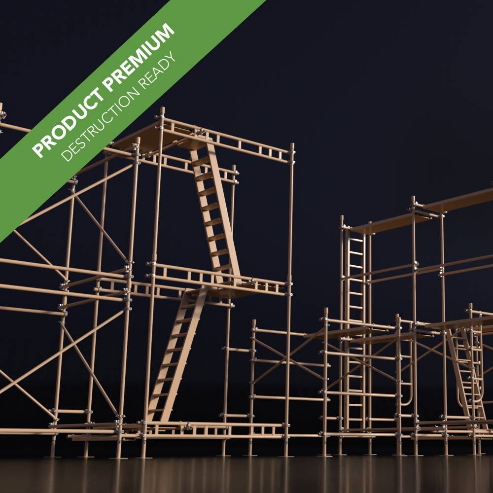 ArtStation - Scaffolding Set Mini Bundle Vol 1