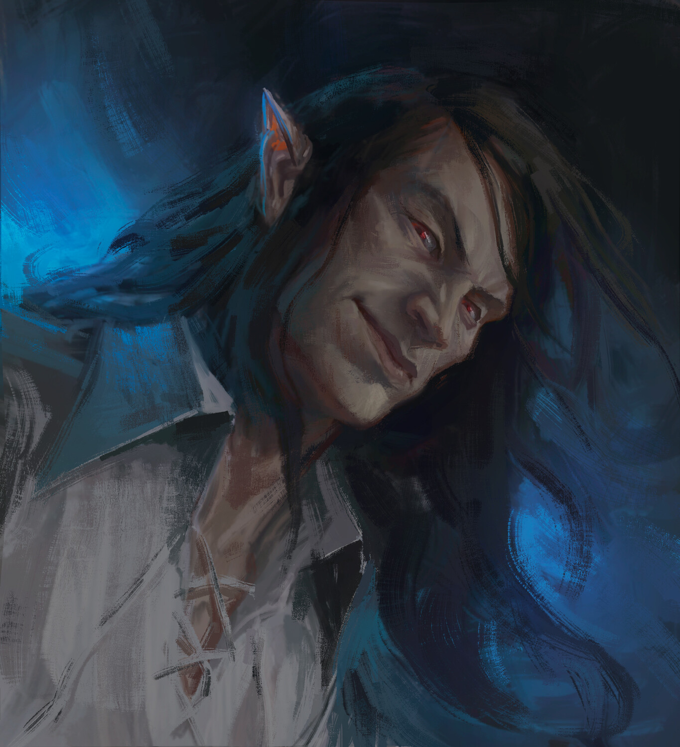 ArtStation - Vampire Portrait