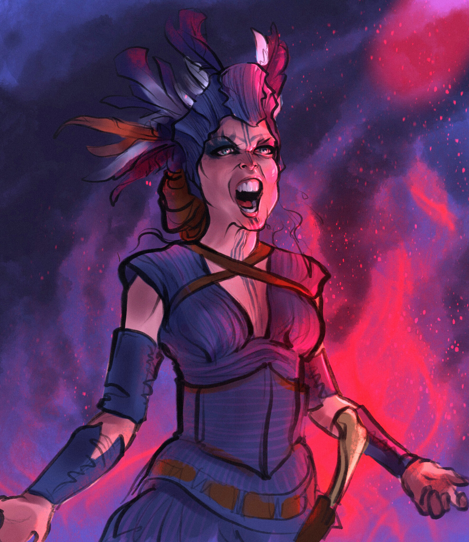 Anton Tokarev - Fan Art for the Britannia TV show