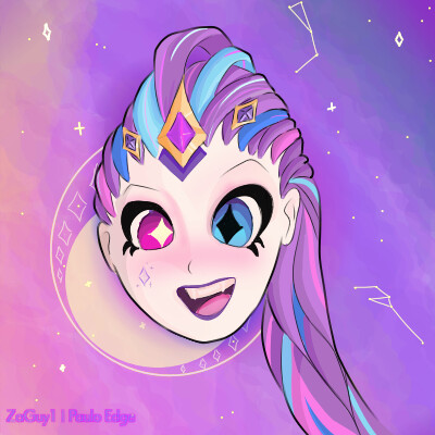 ArtStation - Zoe: Star Guardian Icon