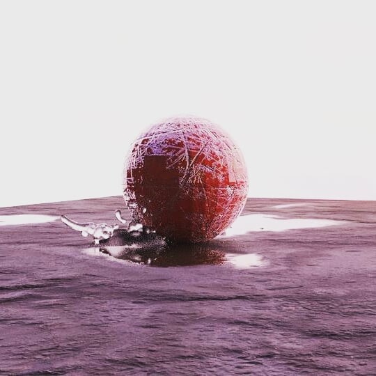 ArtStation - Painted Metal ball and Emitting ball