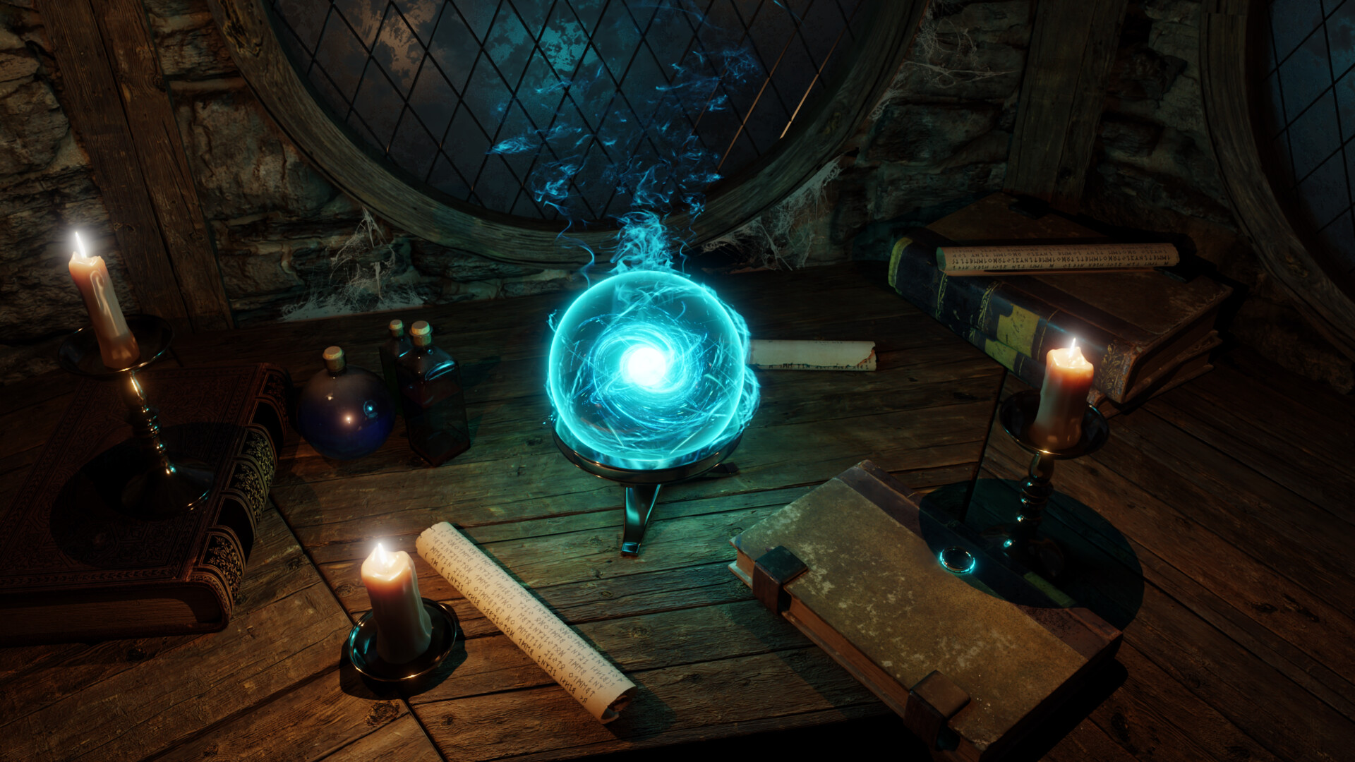 ArtStation - Magician's Desk