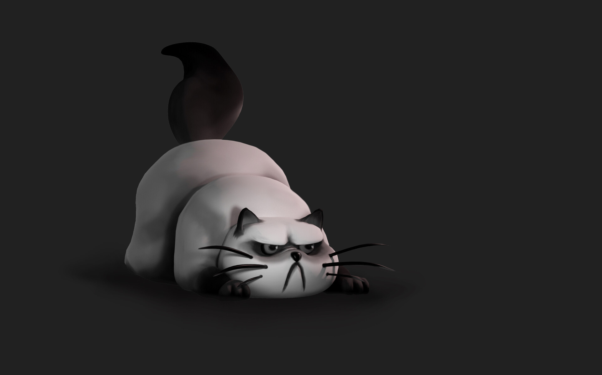 ArtStation - Grumpy Cat