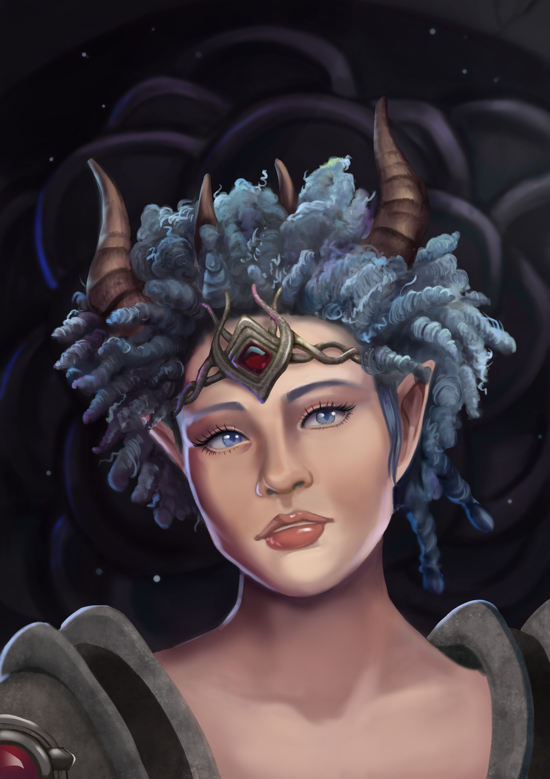 ArtStation - Blue Dragons