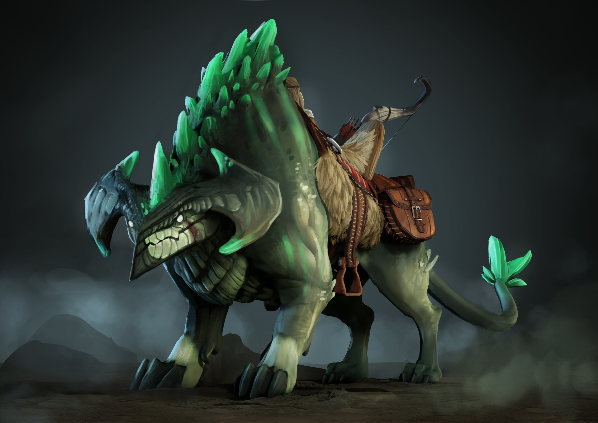 ArtStation - Fantasy Mount - Creature Design