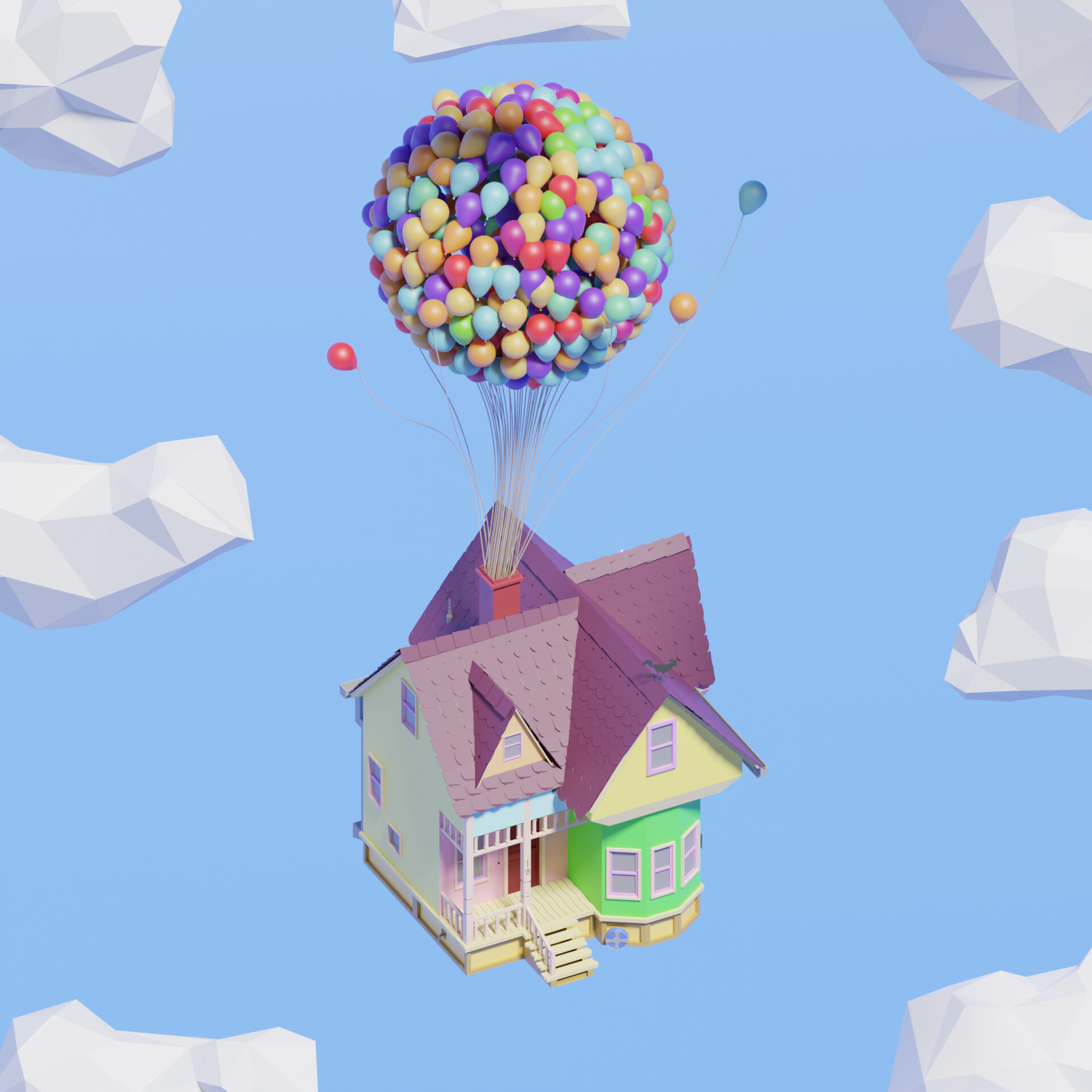 ArtStation - Up House