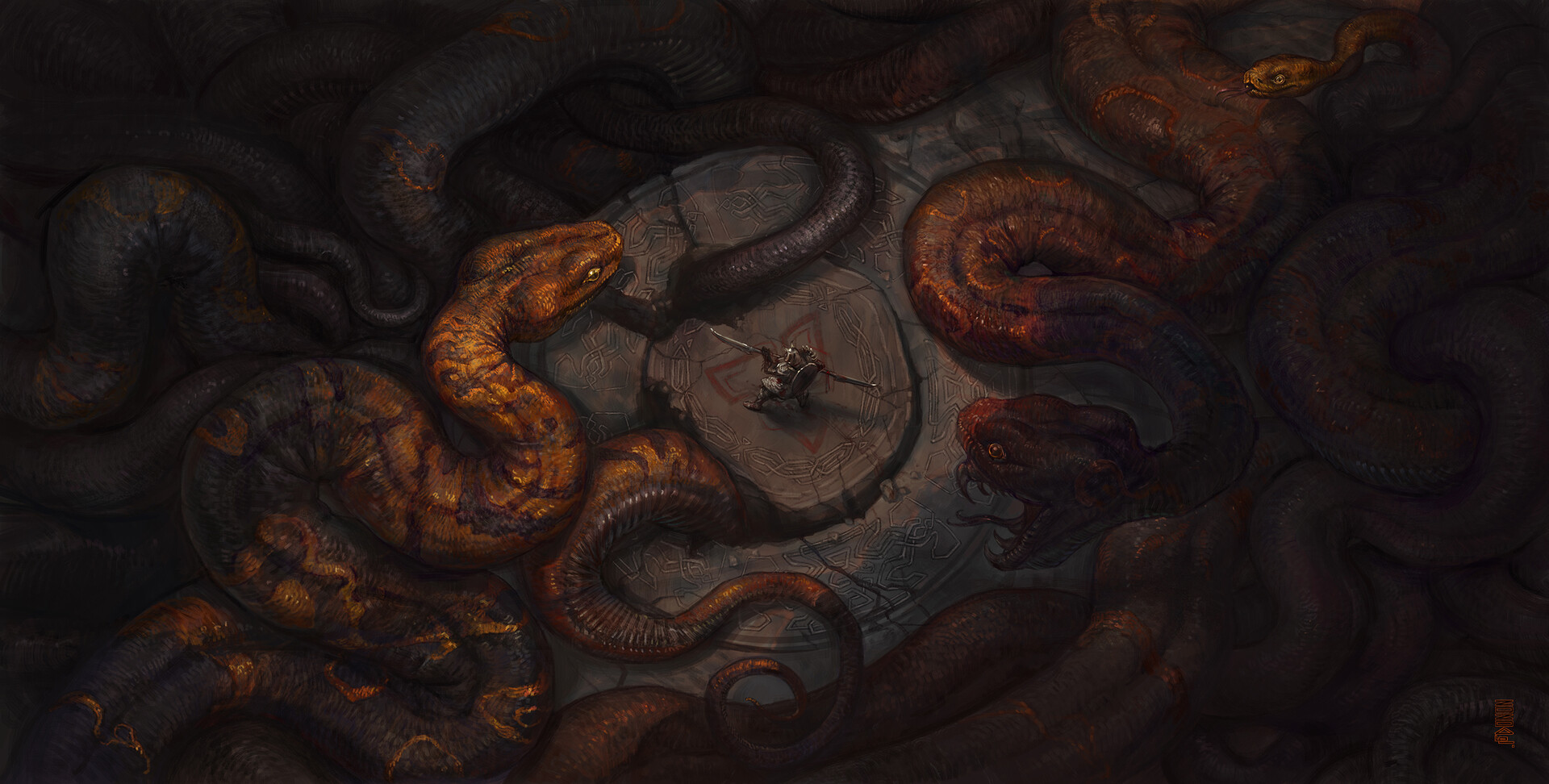ArtStation - Kings of the vipers