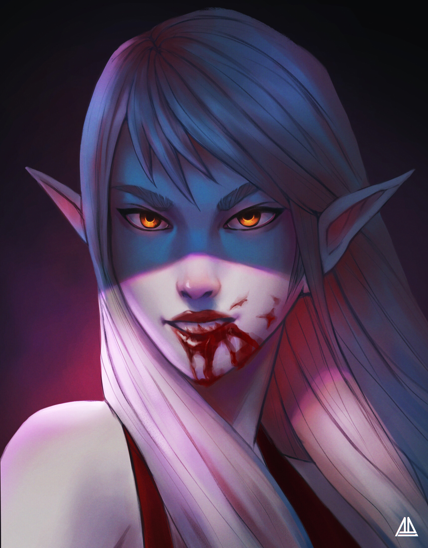Artstation Elven Vampire