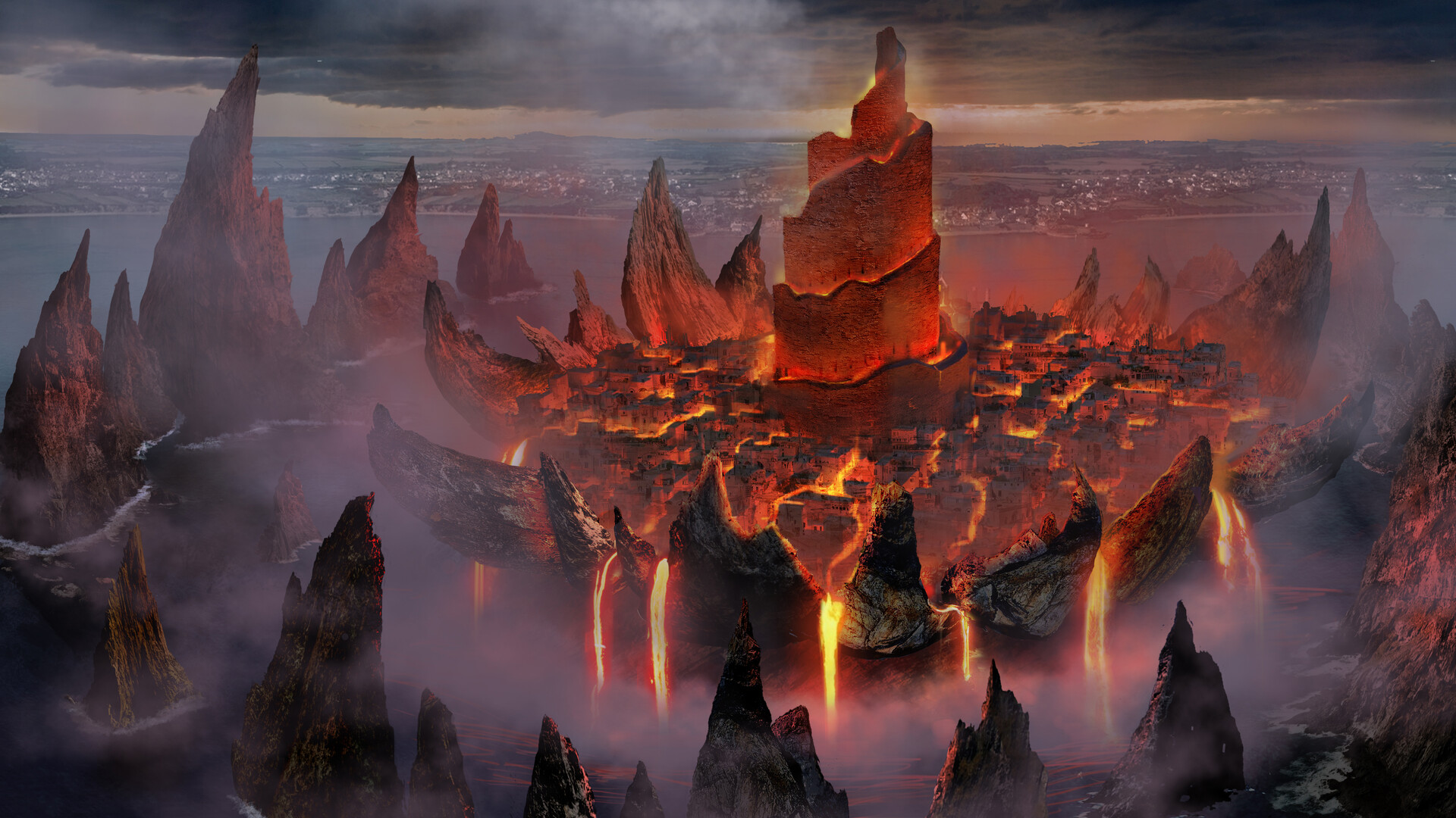 ArtStation - Lava Isle