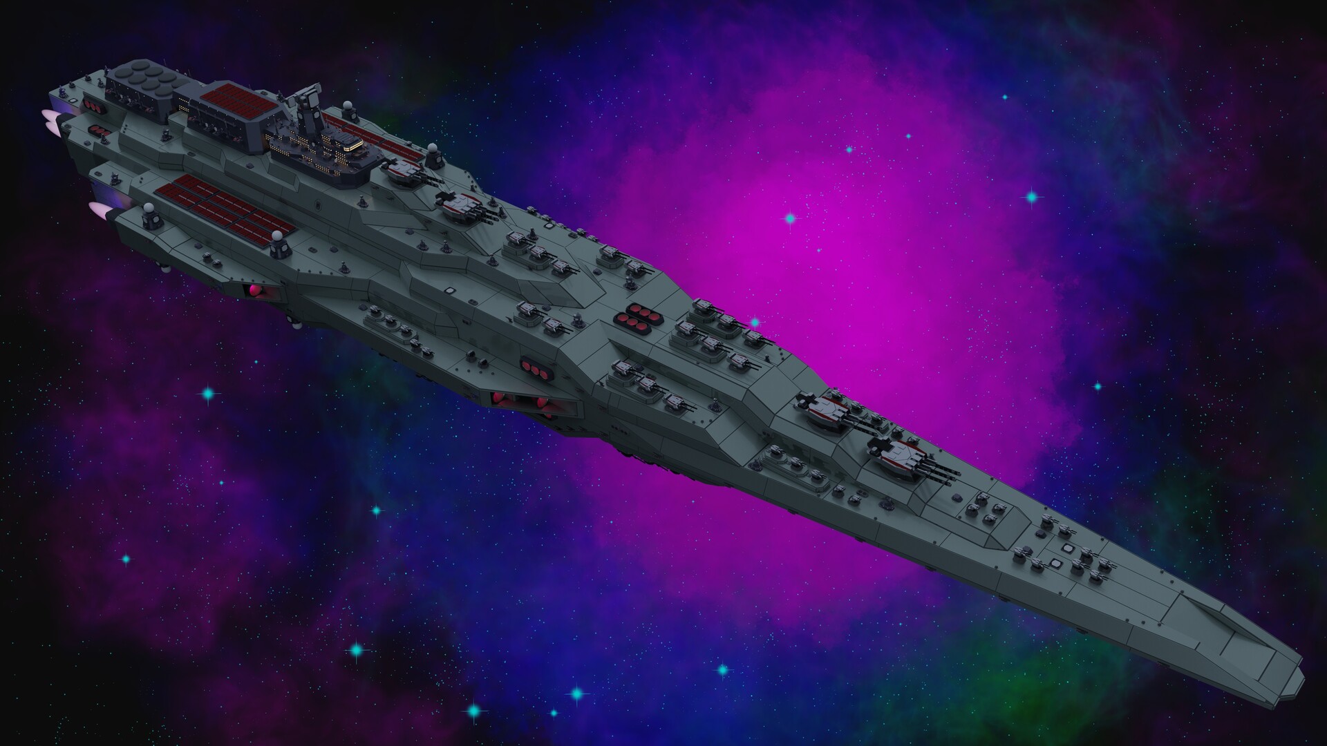 ArtStation - Aranik Class Battlecruiser