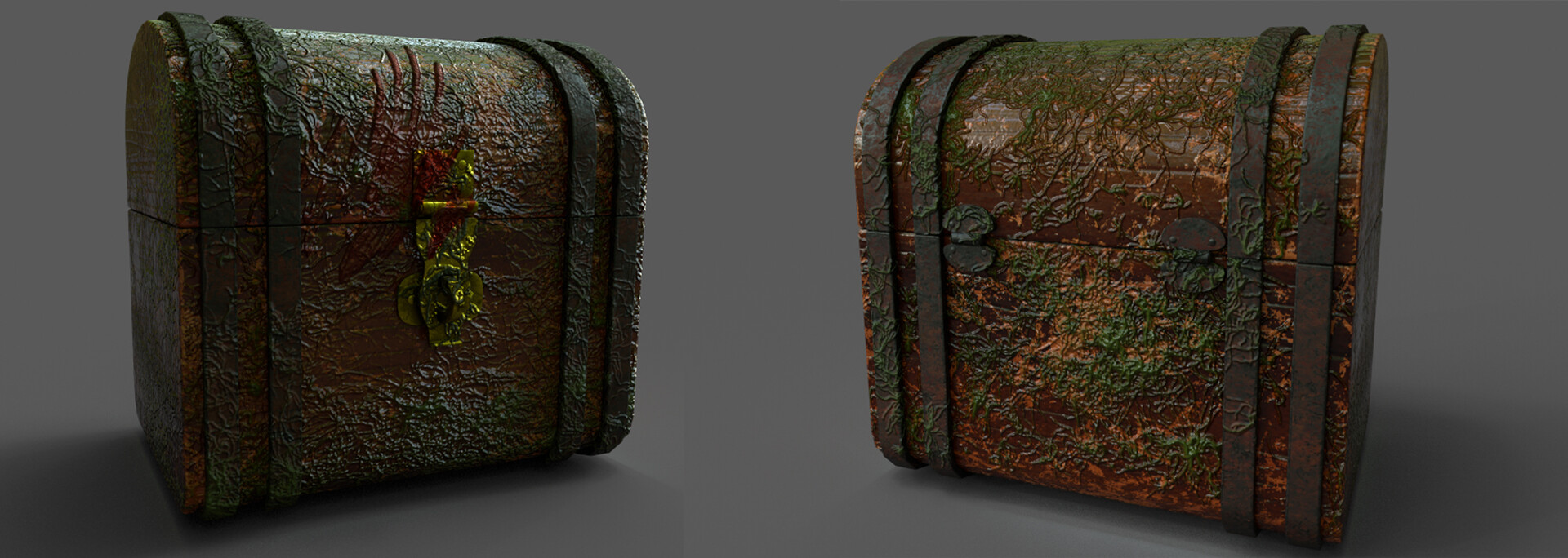 ArtStation - Cursed Treasure Chest