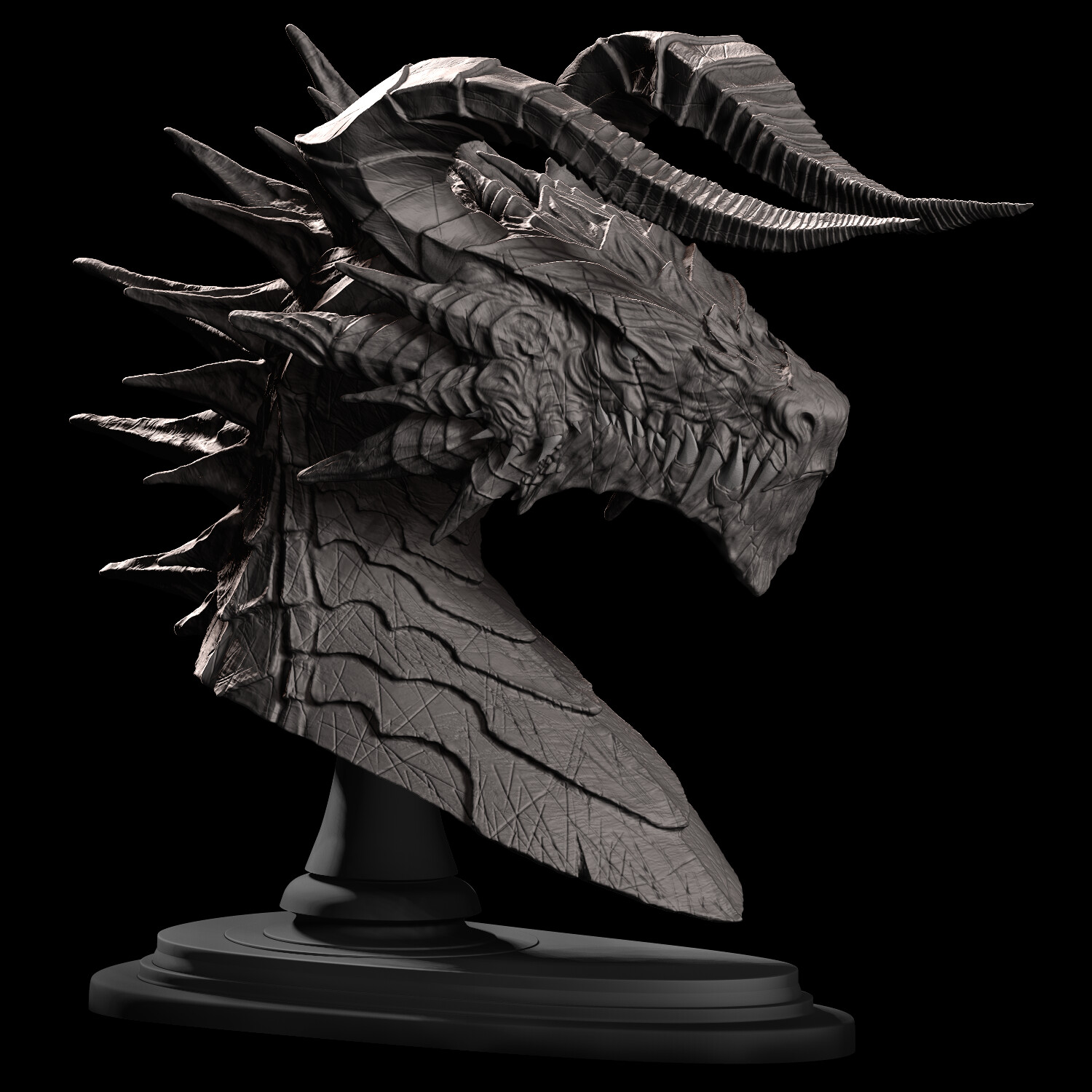 ArtStation - Dragon Bust