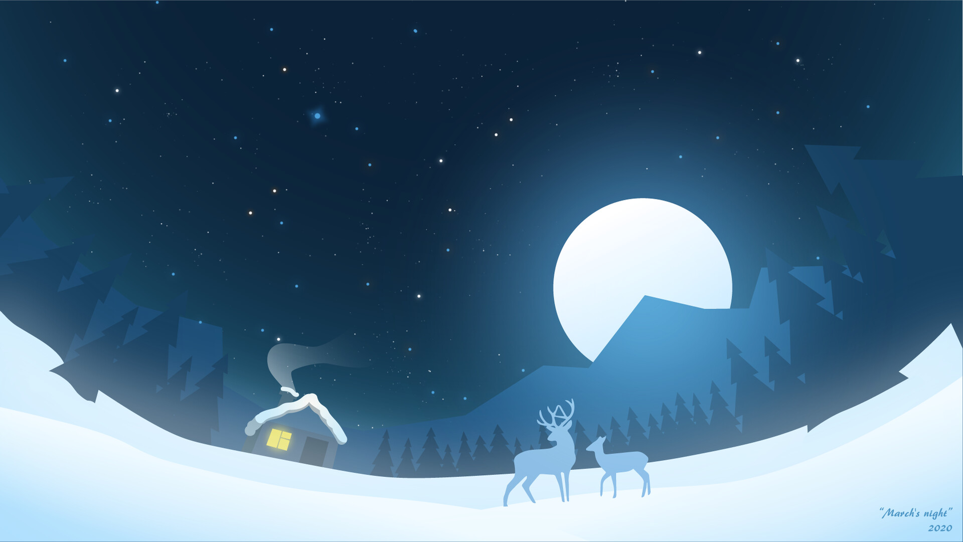 ArtStation - March's Night
