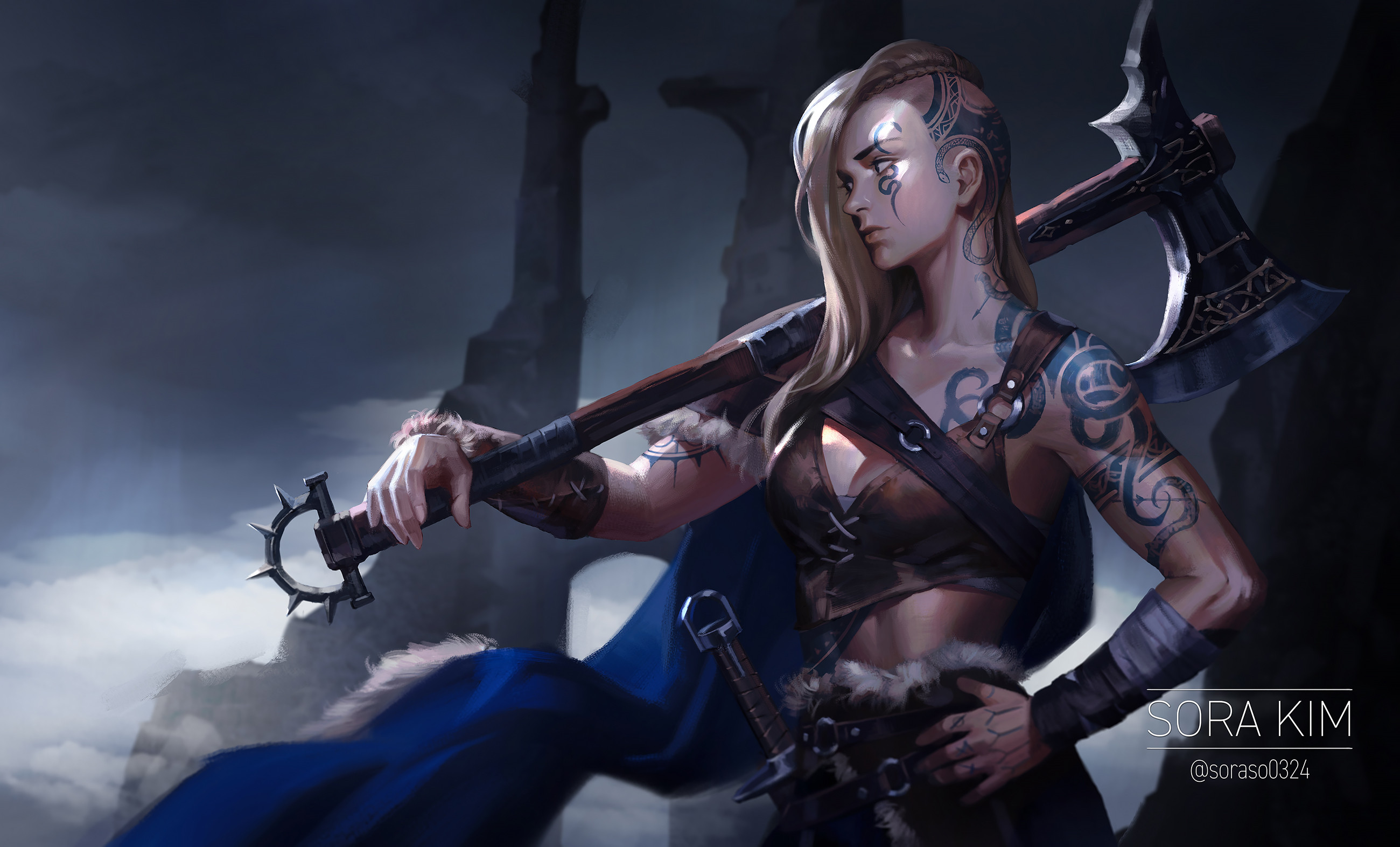 Viking by Sora Kim : r/ImaginaryVikings