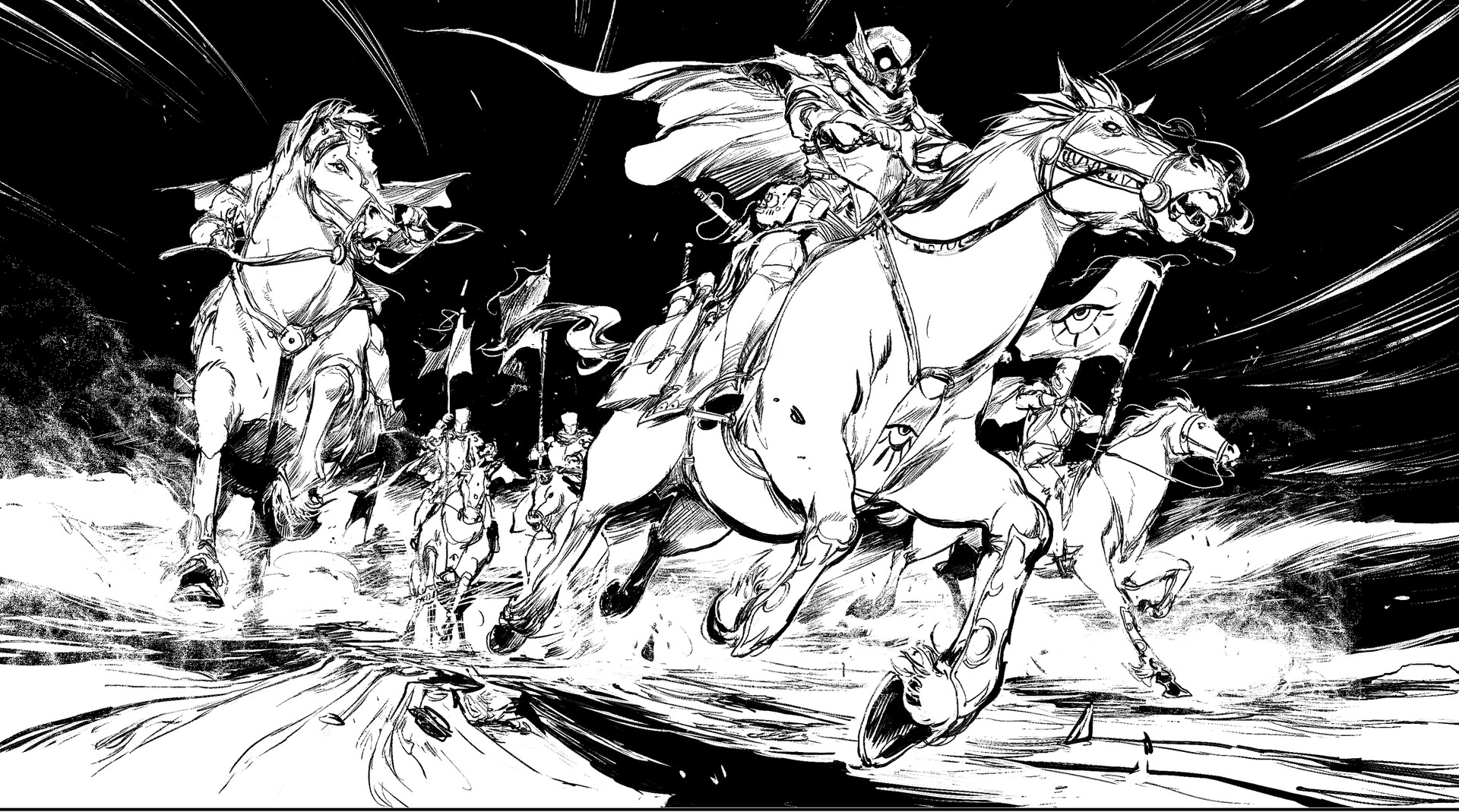 God Summoner Comic - Commander of the Inquisitors - Thalious