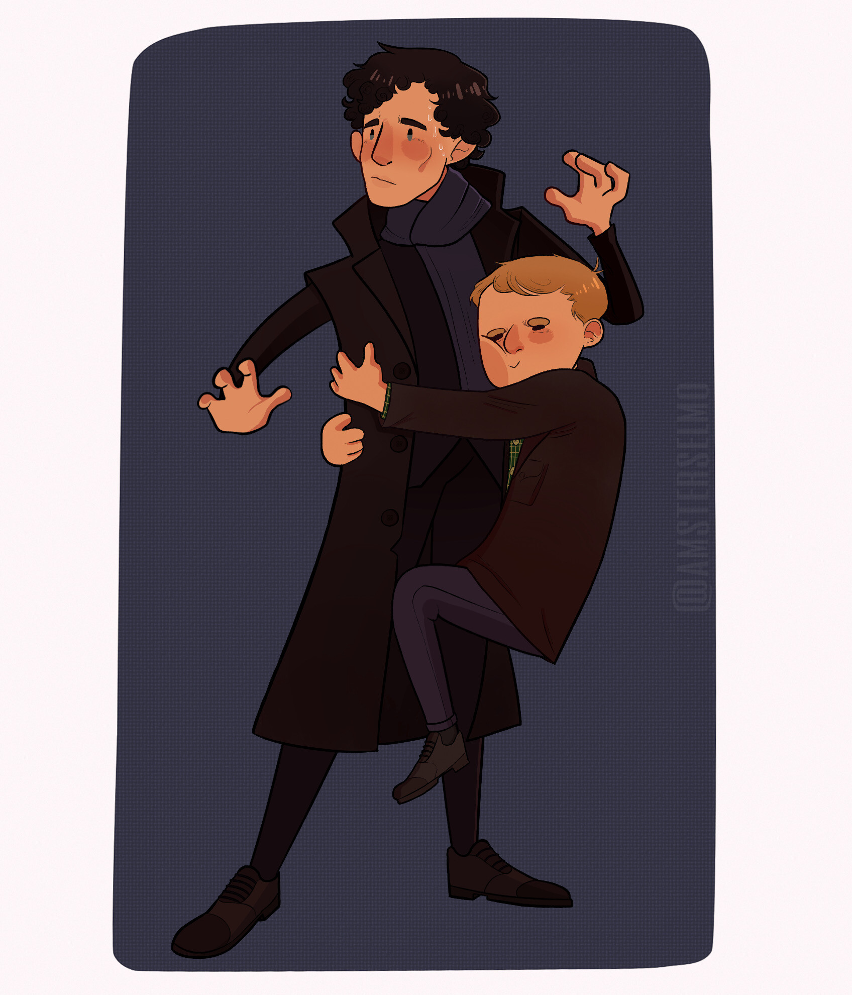 ArtStation - sherlock and john