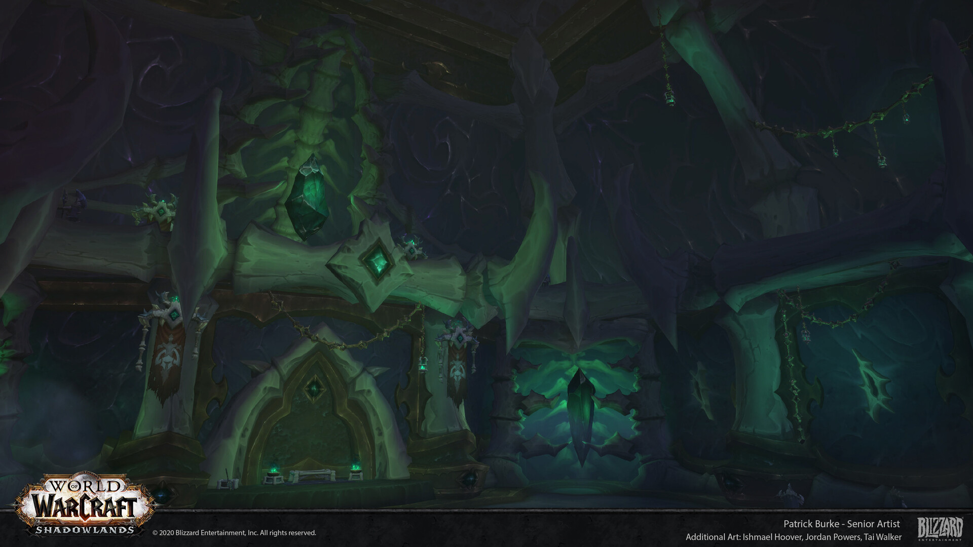 Patrick Burke - World of Warcraft: Shadowlands - Maldraxxus: Necropolis