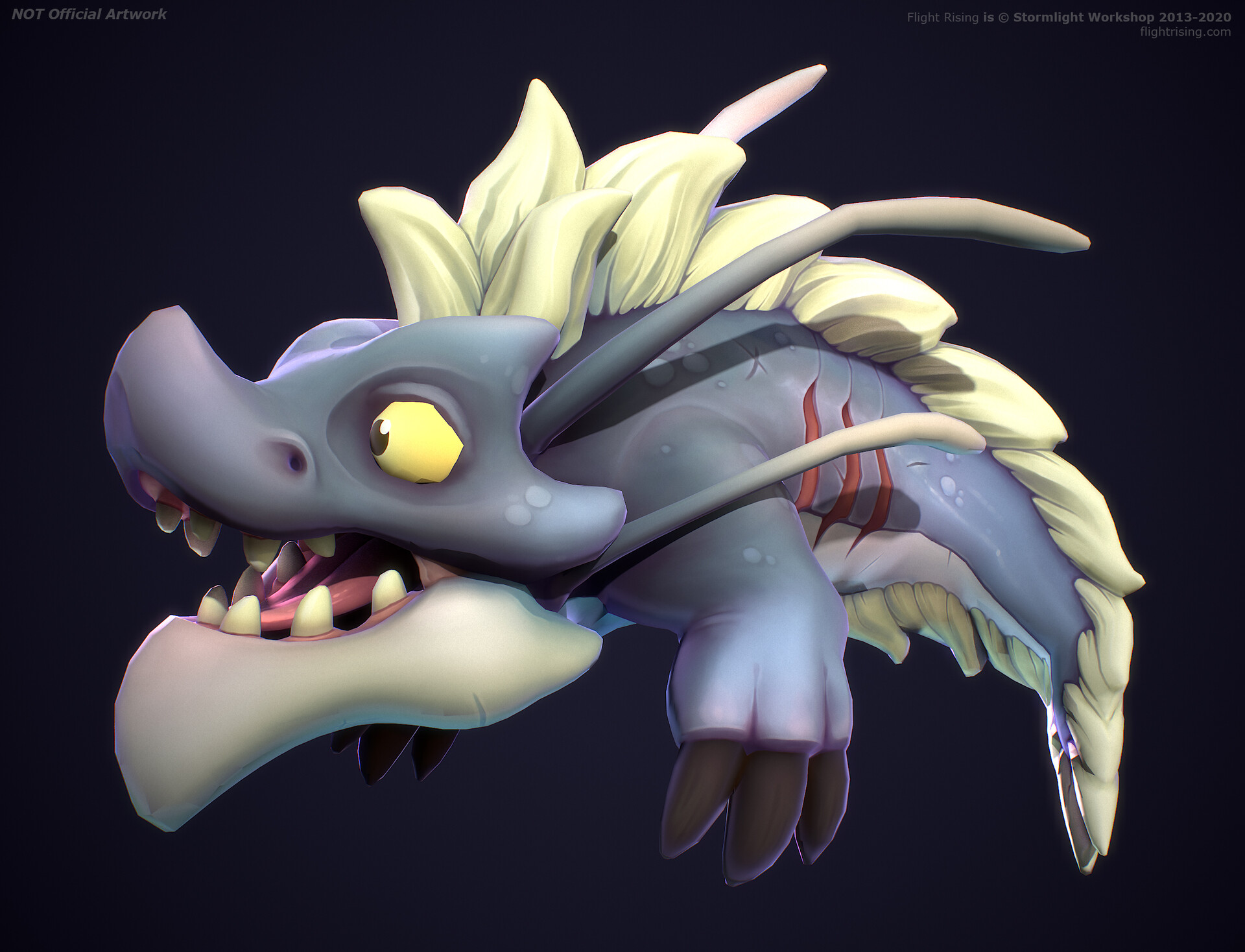 Dana Pull - Noggle (Flight Rising Fanart)