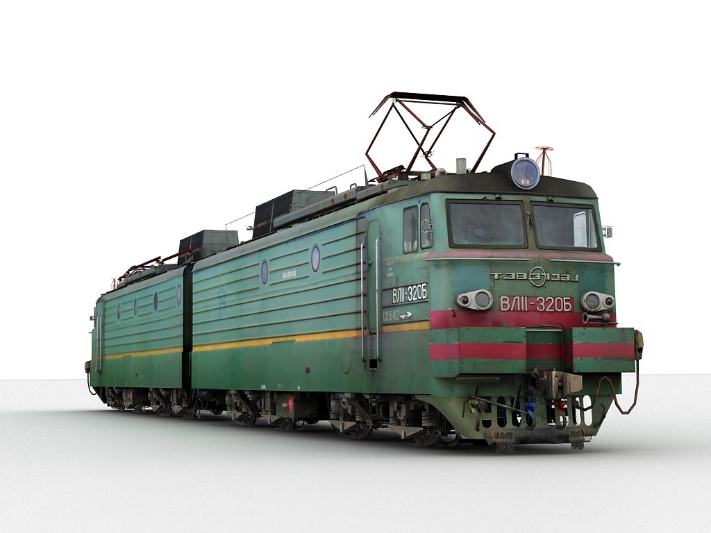 ArtStation - VL11 heavy freight electric loco / Игровая модель ...