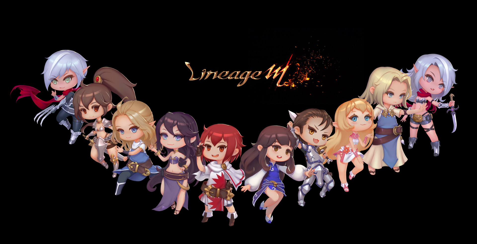 ArtStation - Lineage M SD character