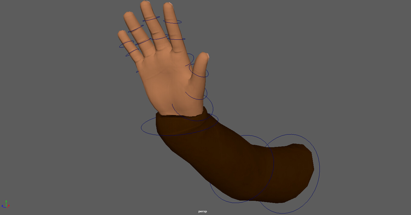 ArtStation - Hands RIG