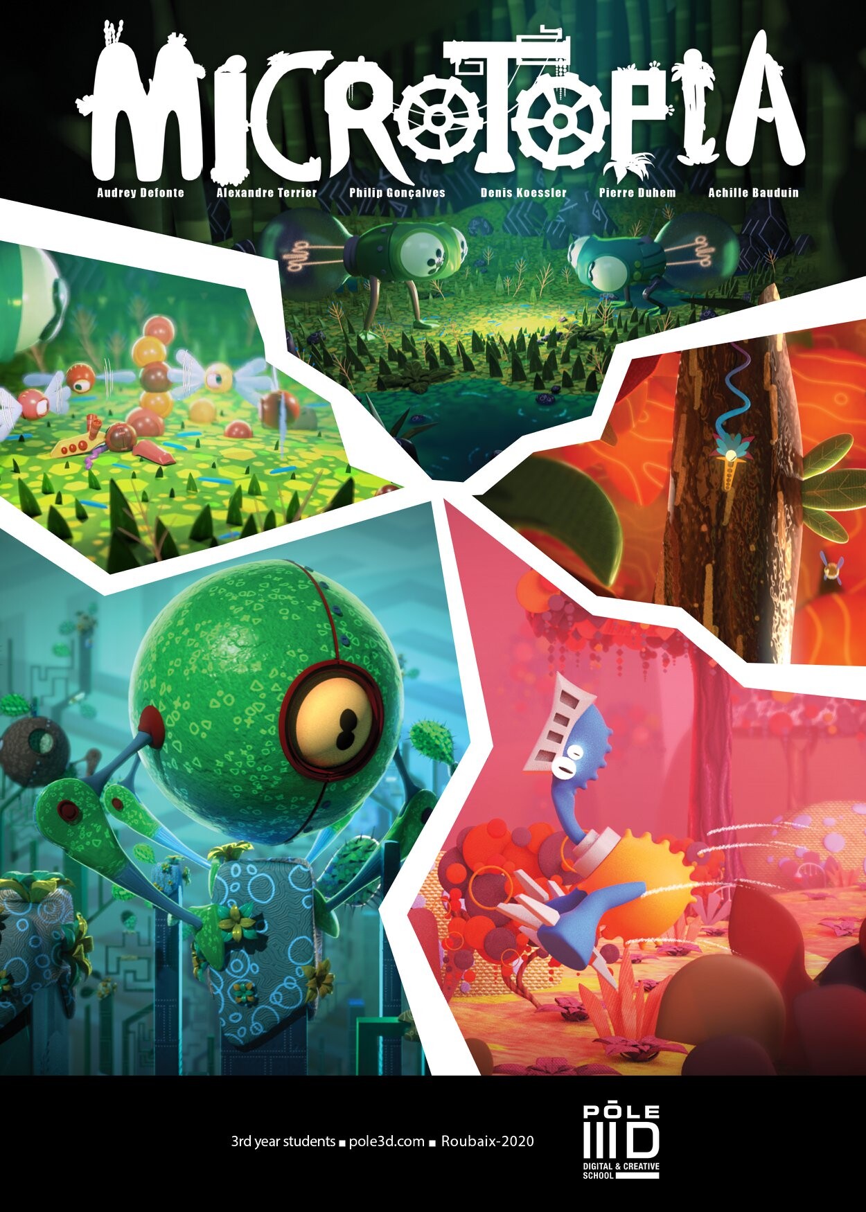 ArtStation - (Student Film) Microtopia [2020]