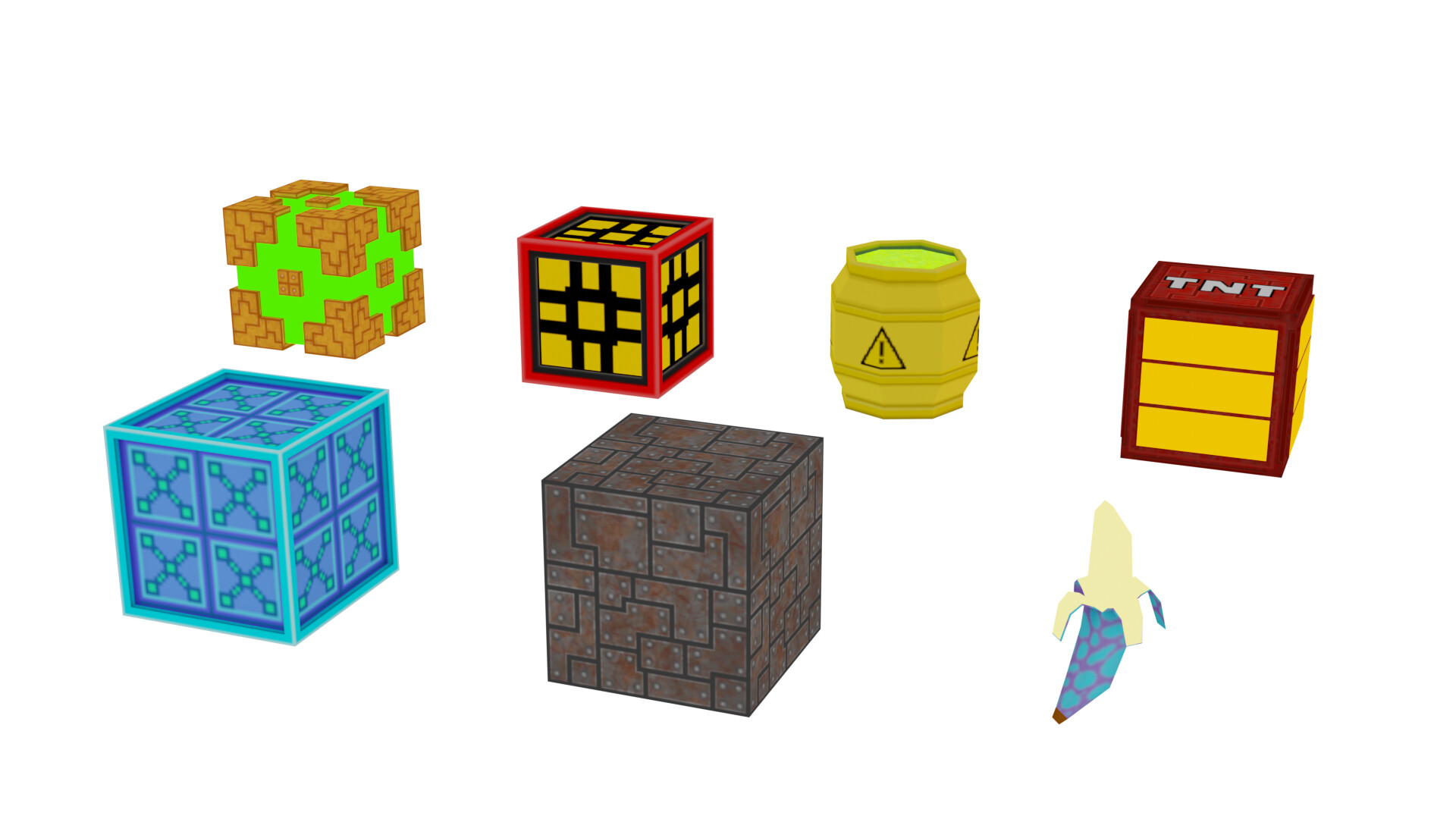 ArtStation - Props for Galactic Gladiators