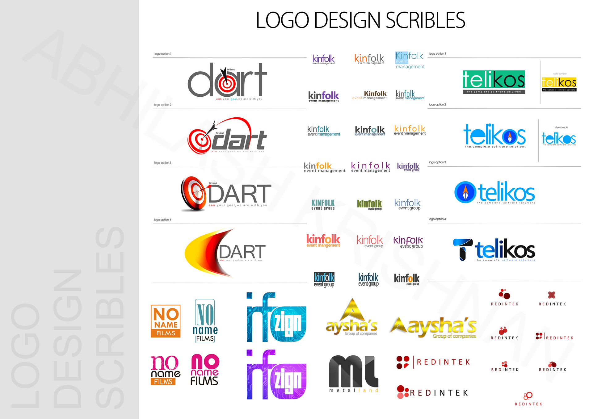 ArtStation - LOGO DESIGNS SCRIBLES