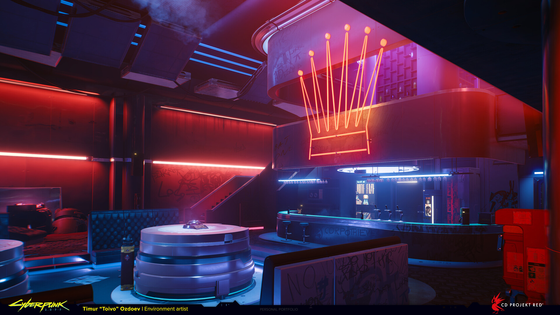 Timur "Toivo" Ozdoev - Cyberpunk 2077 - Red queen race