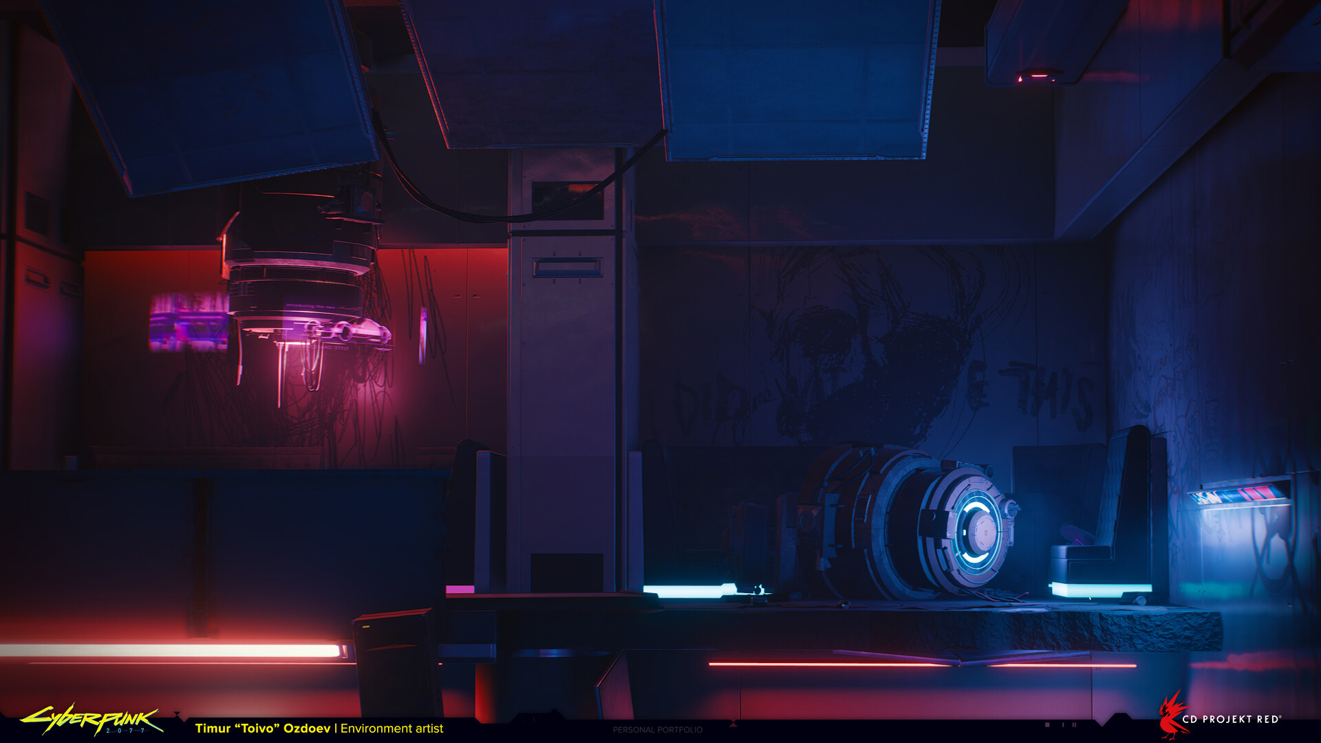 Timur "Toivo" Ozdoev - Cyberpunk 2077 - Red queen race