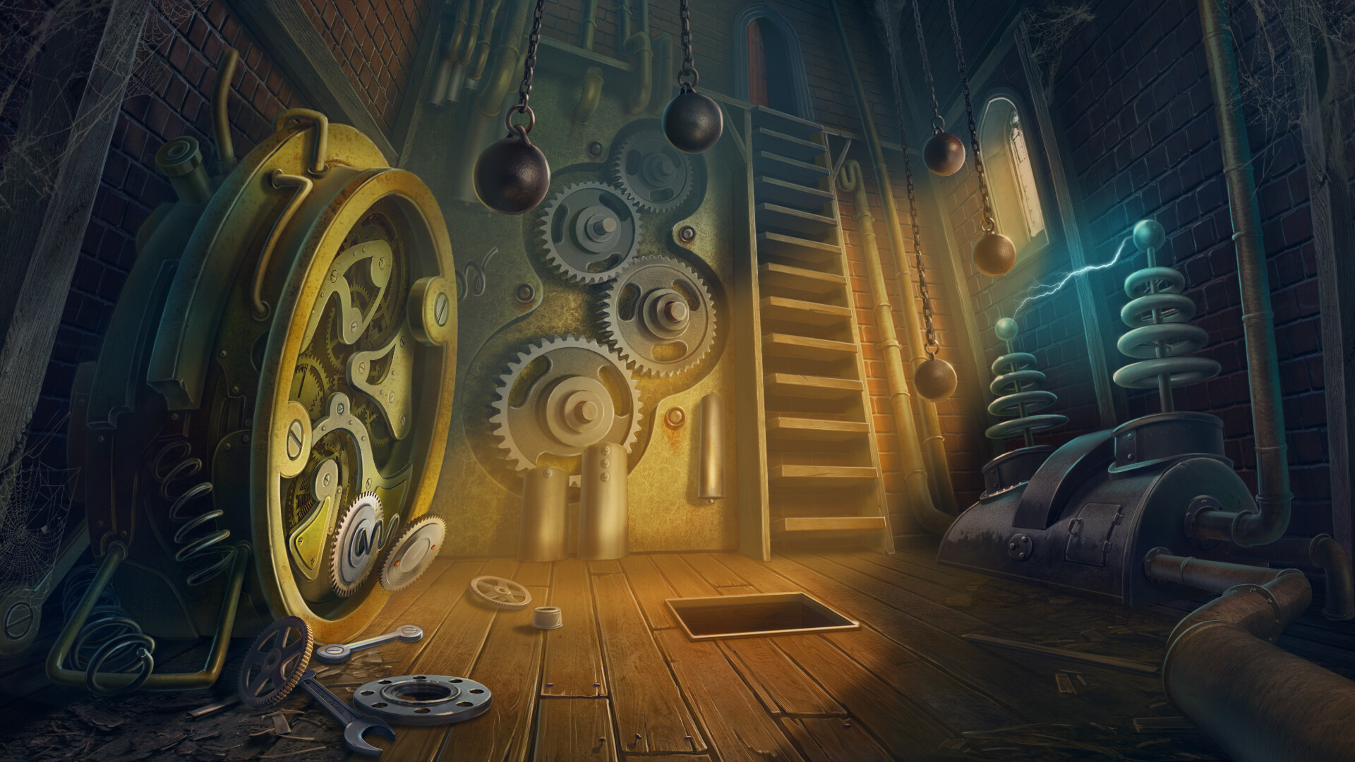 ArtStation - Engine room