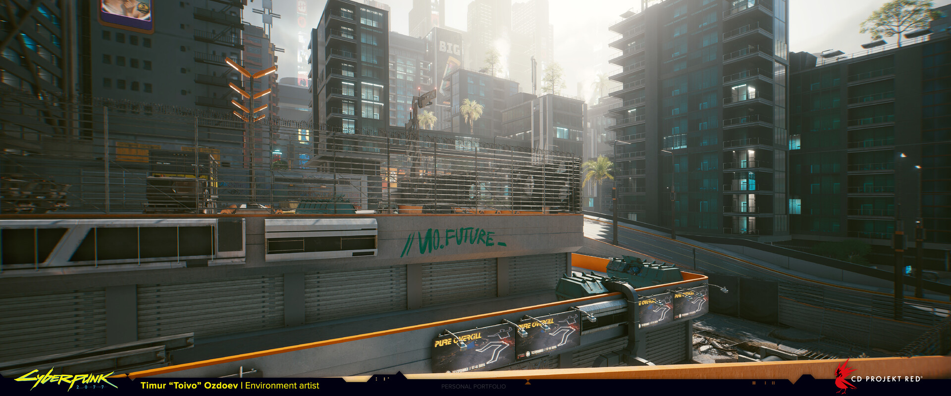 Timur "Toivo" Ozdoev - Cyberpunk 2077 - Parking lot