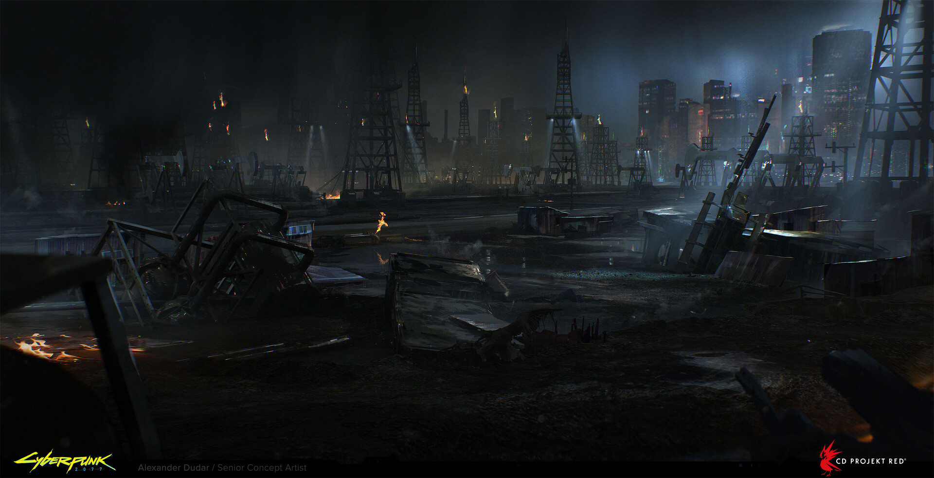 Alexander Dudar - Cyberpunk 2077 | Oilfield