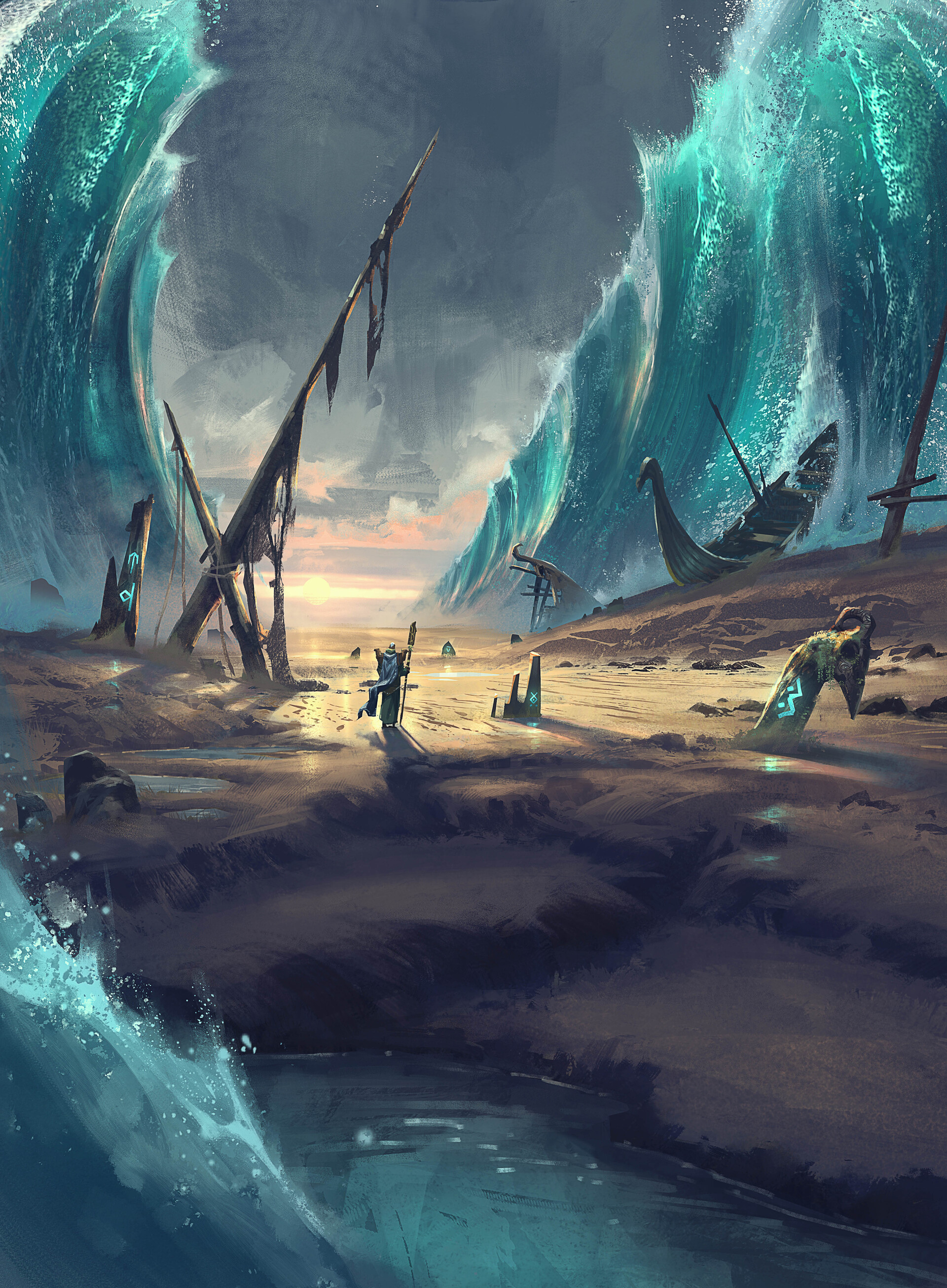 Grady Frederick - MTG: Kaldheim - Lands