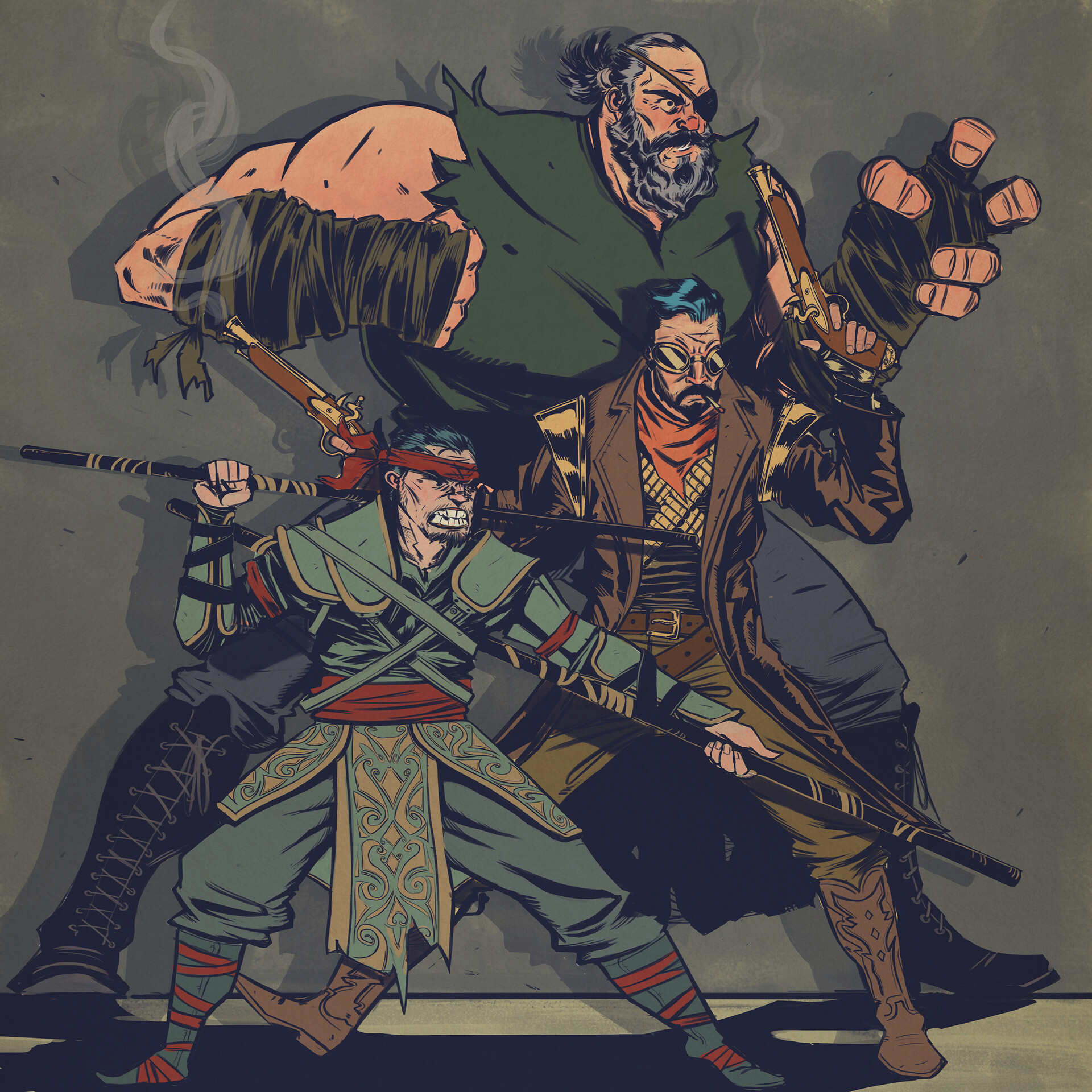 ArtStation - The gang's all here.