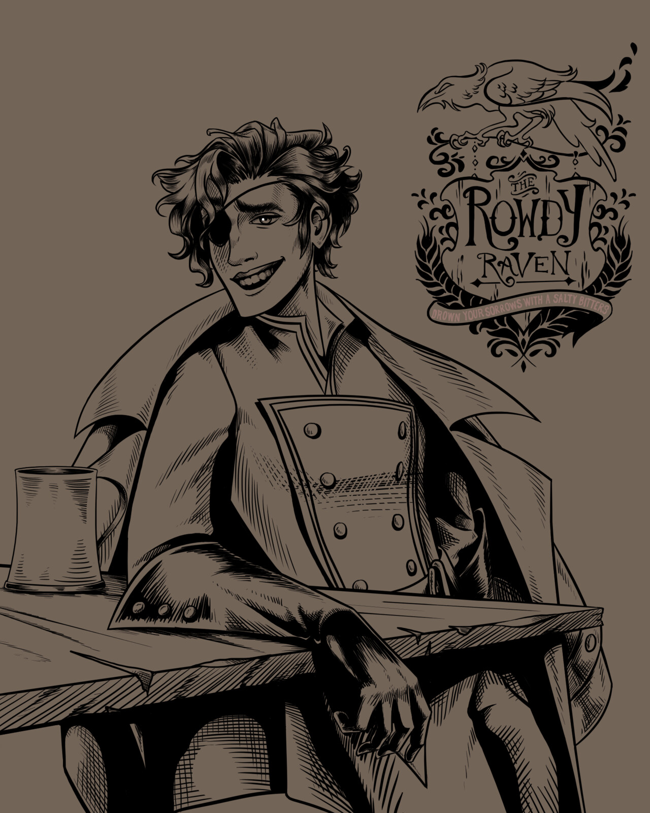 Dominique Lebel - Julian au Rowdy Raven