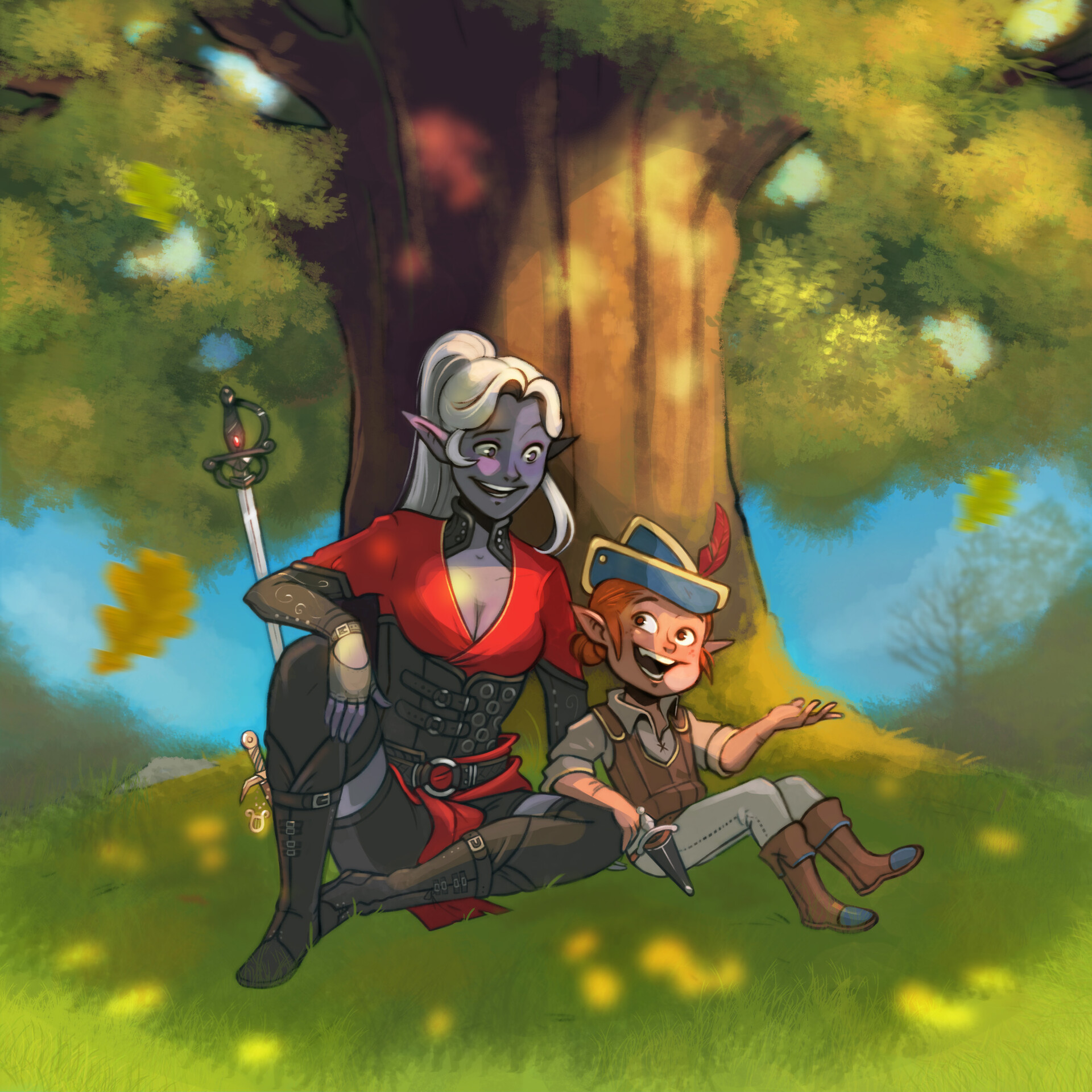 ArtStation - Dnd Commission