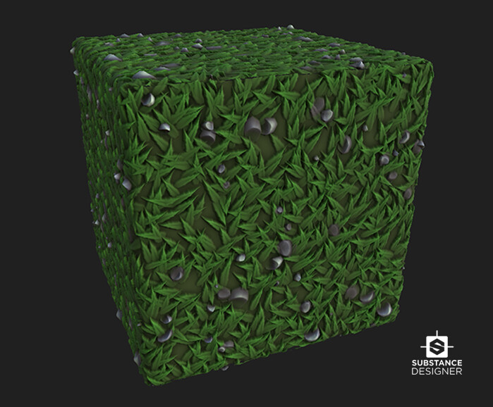 ArtStation - Stylized Grass Material