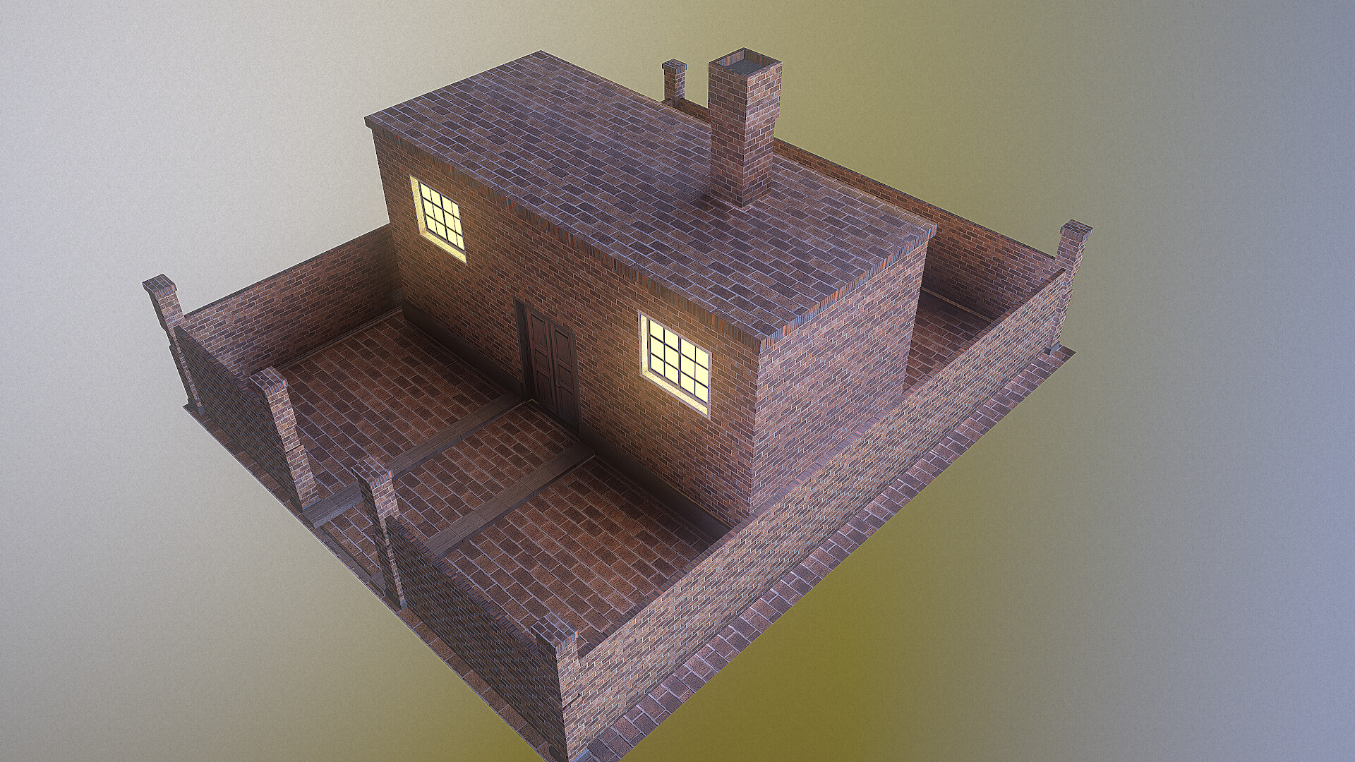 Joseph Lee Moore - Trim Sheet House Model, Joseph Moore. 30020387