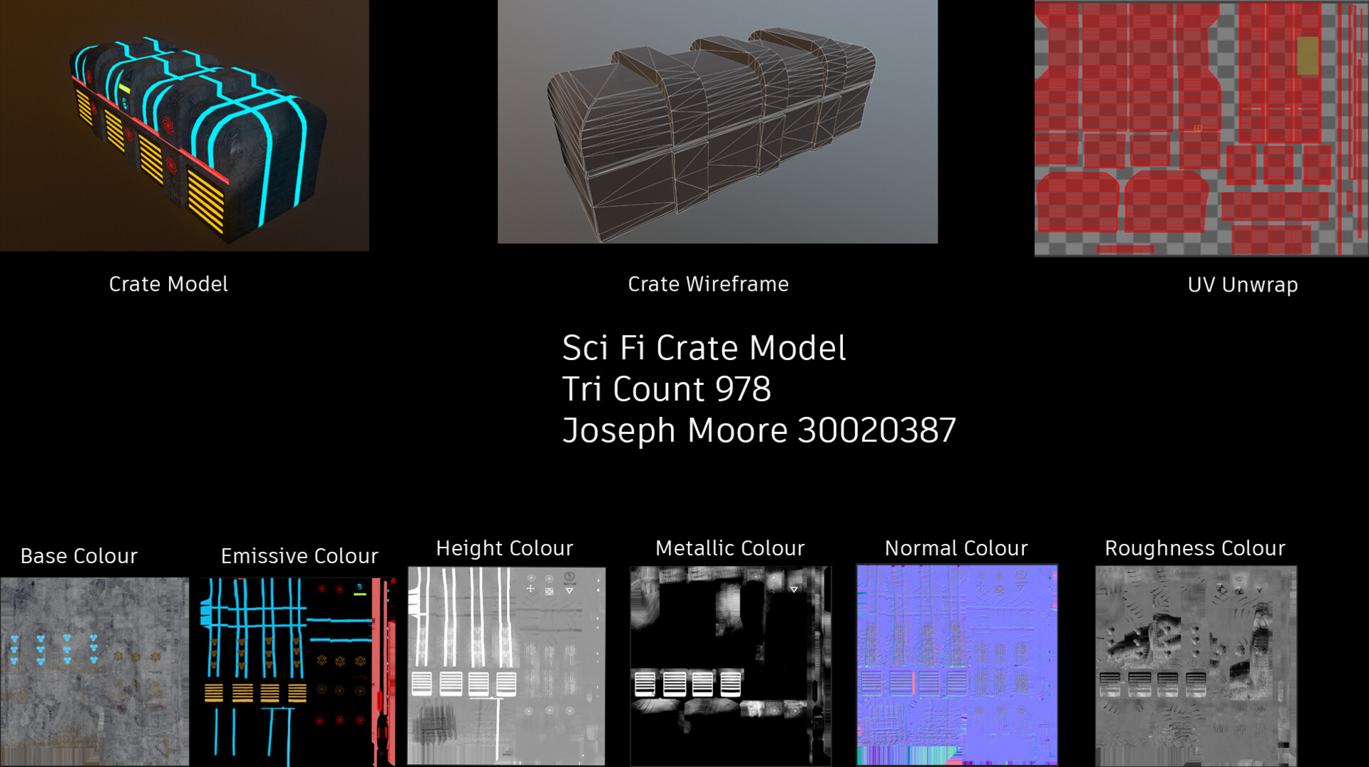 ArtStation - Crate Model, Joseph Moore, 30020387
