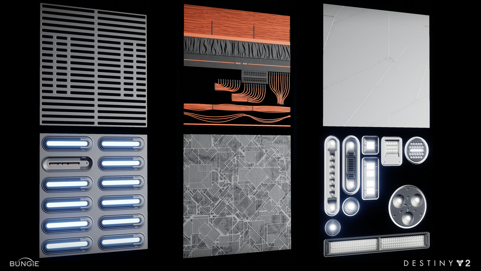 Ethan Scheu - Destiny 2: Beyond Light - Exo Architecture