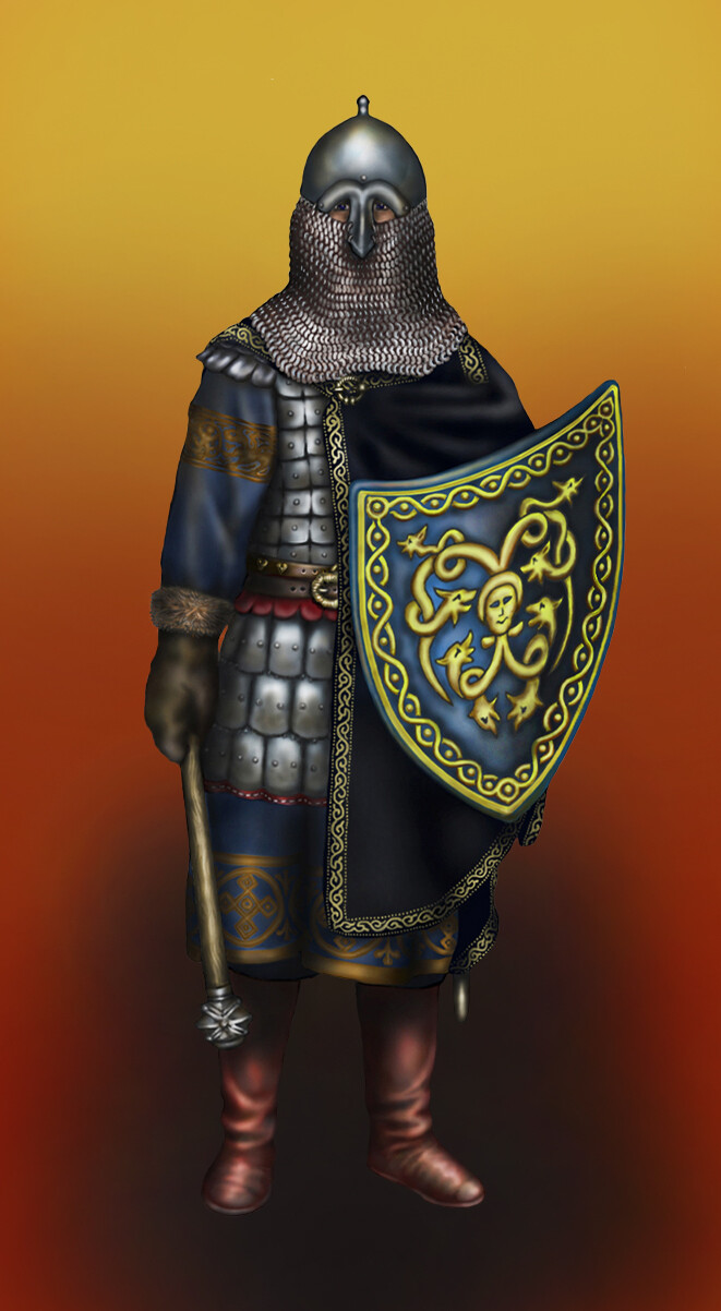 ArtStation - Novgorod ushkuynik from among the younger children of the ...